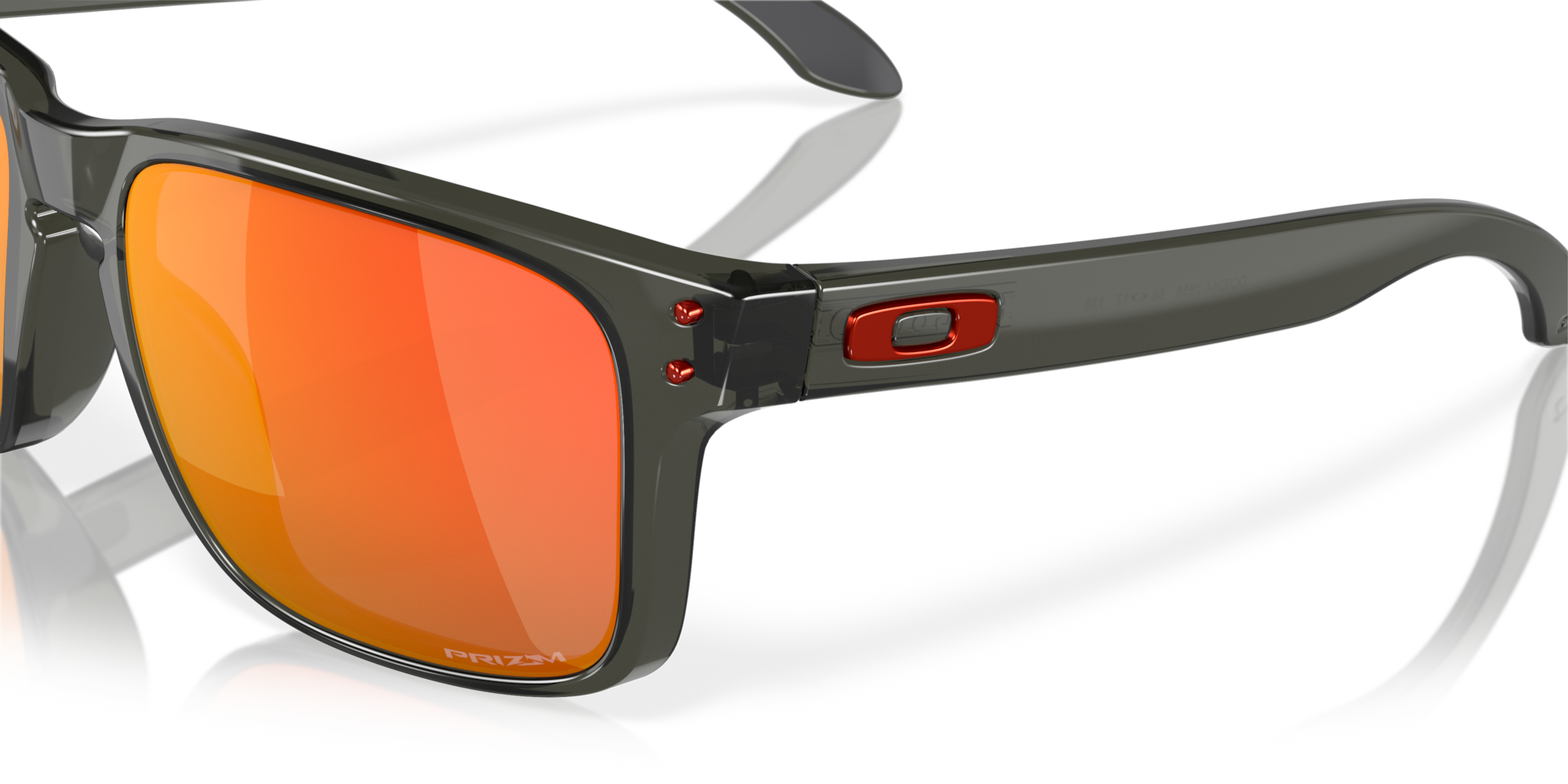 Holbrook™ (Low Bridge Fit) Prizm Ruby Lenses, Grey Smoke Frame ...