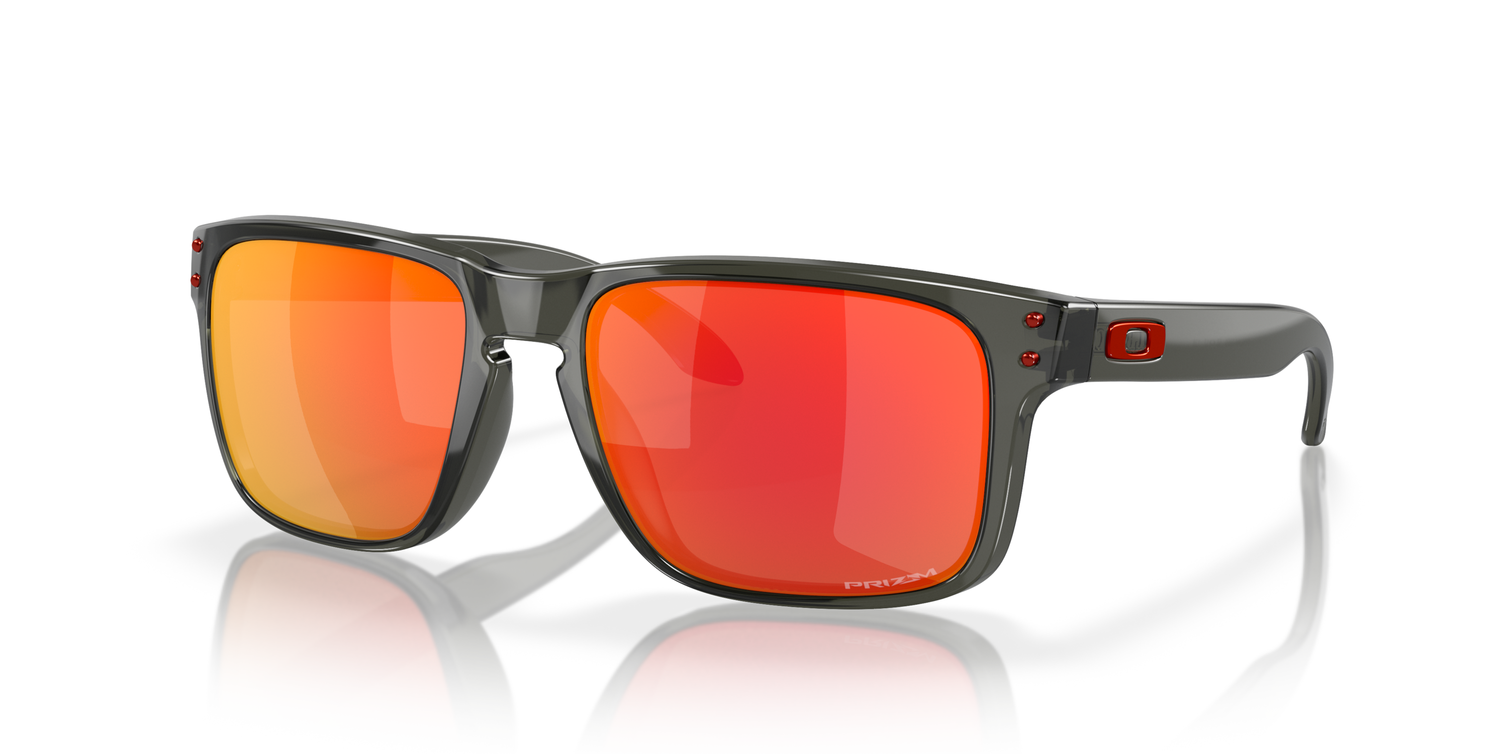 Holbrook™ (Low Bridge Fit) Prizm Ruby Lenses, Grey Smoke Frame ...