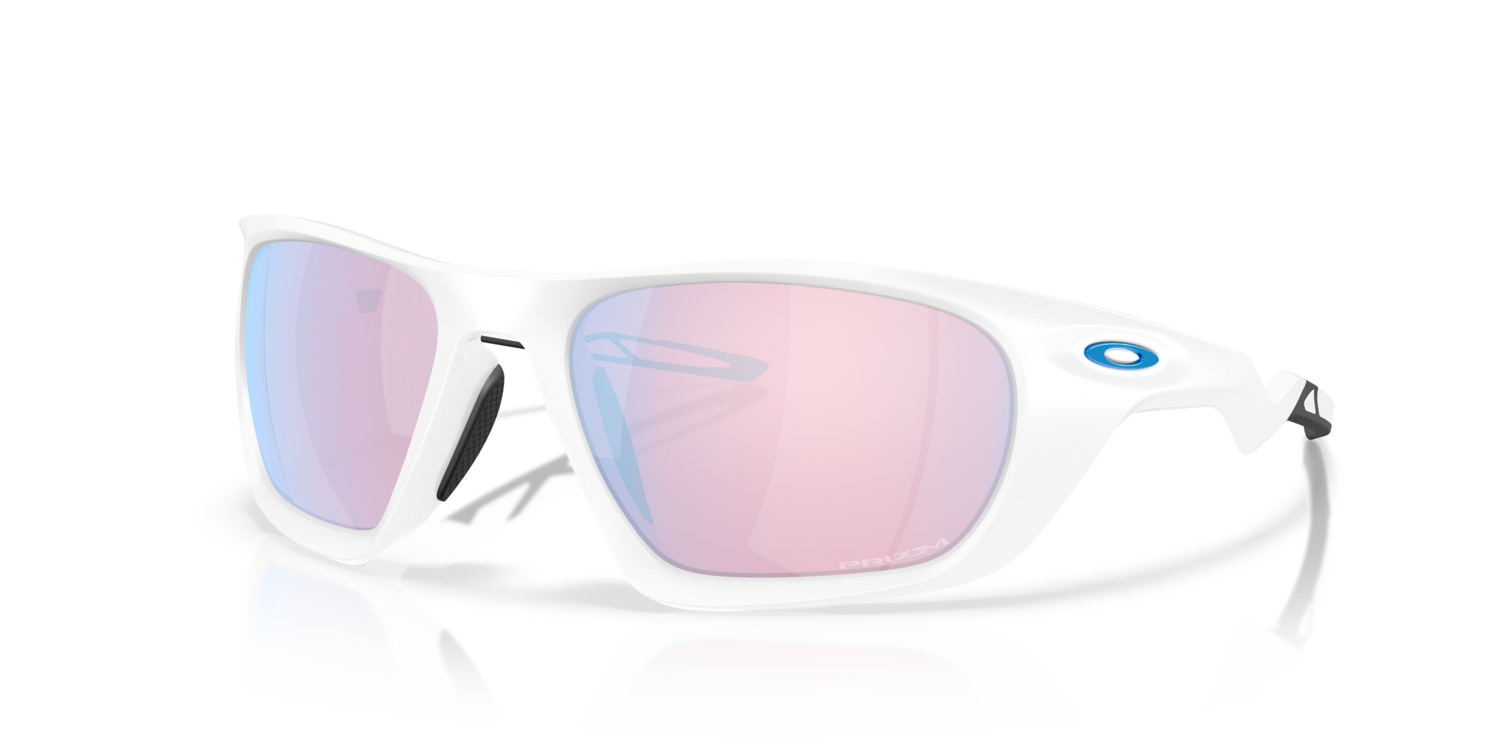 Lateralis Prizm Snow Sapphire Lenses, Matte White Frame Sunglasses ...