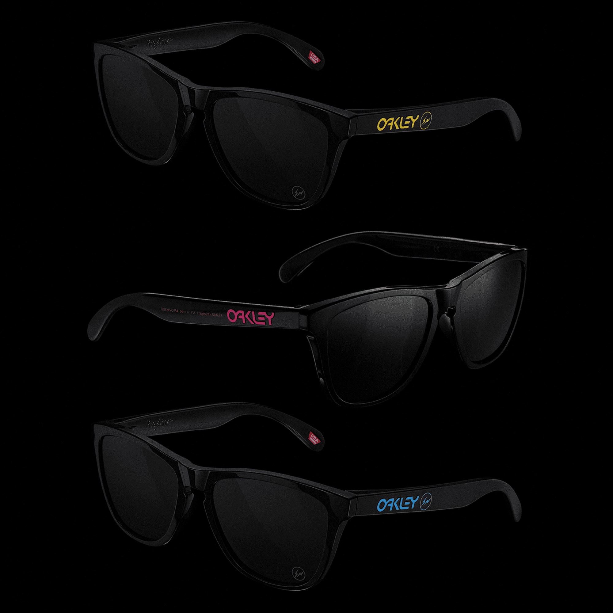 Oakley X FRAGMENT - Frogskins™ (Low Bridge Fit) Sunglasses with ...