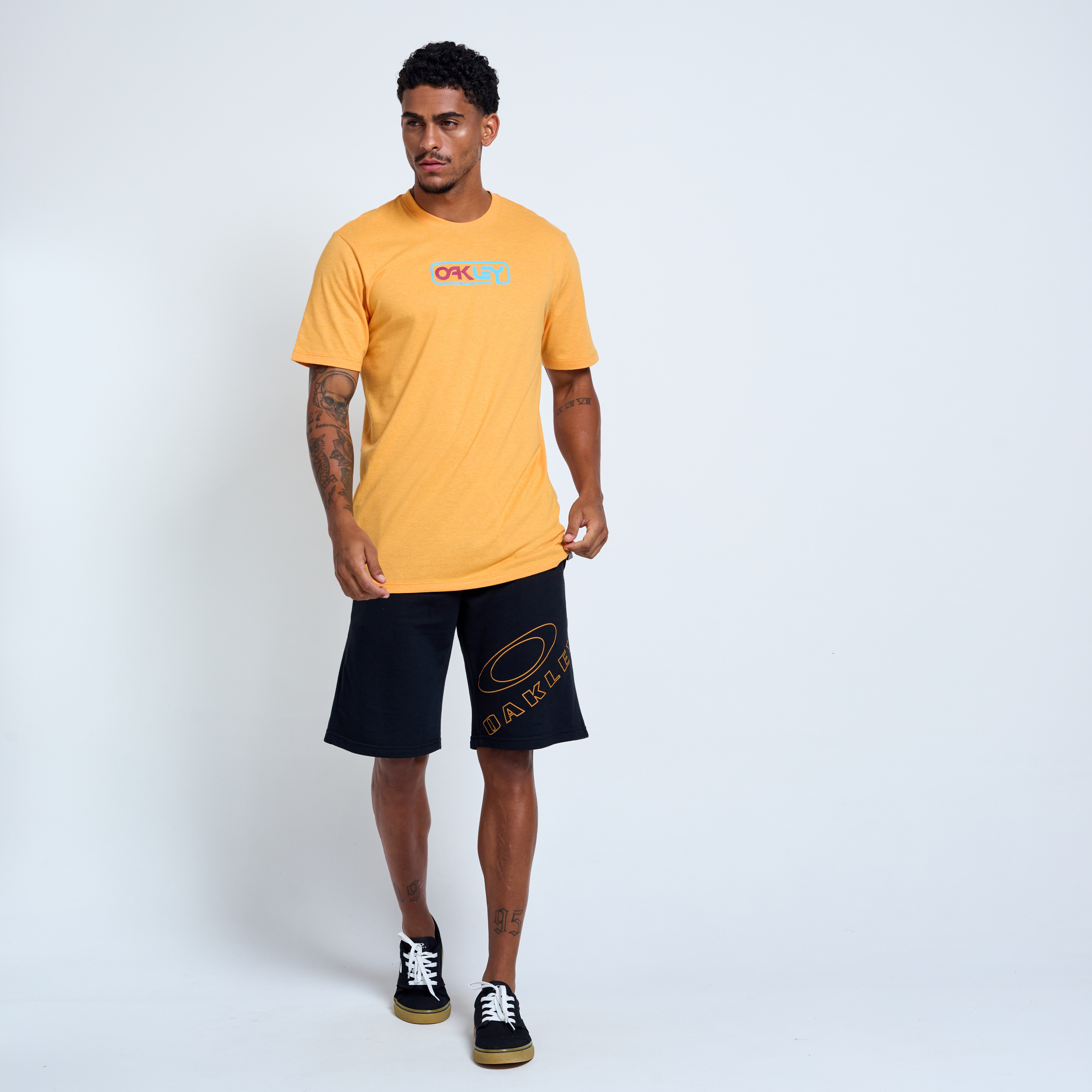 Oakley Fp Graphic Stripe Tee - Bright Orange | Oakley® BR
