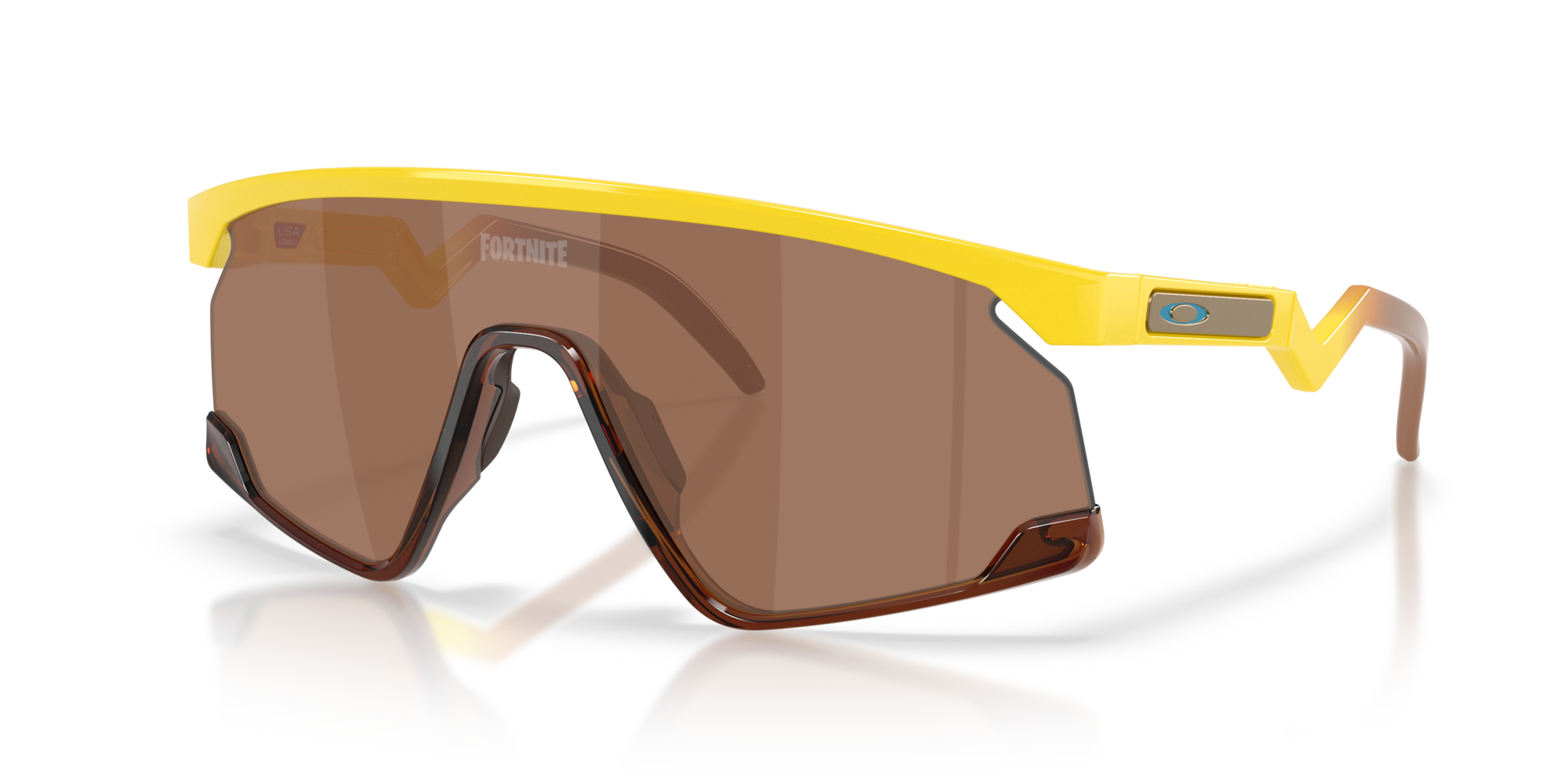 Oakley X Fortnite™ Peely BXTR Prizm Tungsten Lenses, Yellow Frame ...