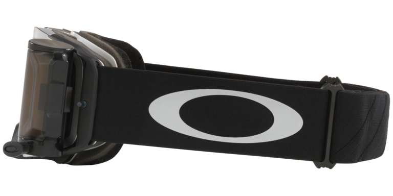 Oakley Front Line™ MX Goggles with Tuff Blocks Black Gunmetal Strap and ...