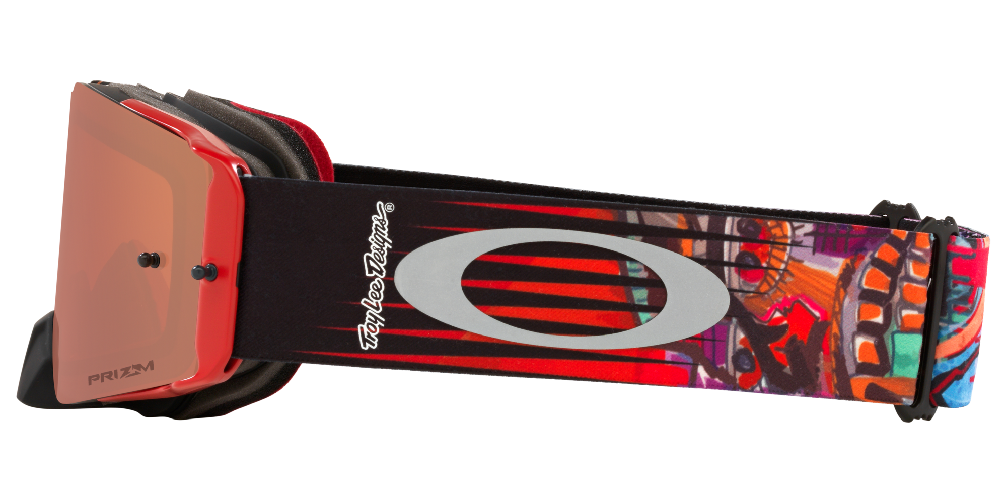 Oakley Front Line™ MX Troy Lee Designs Series Goggles with Liquid Strap ...