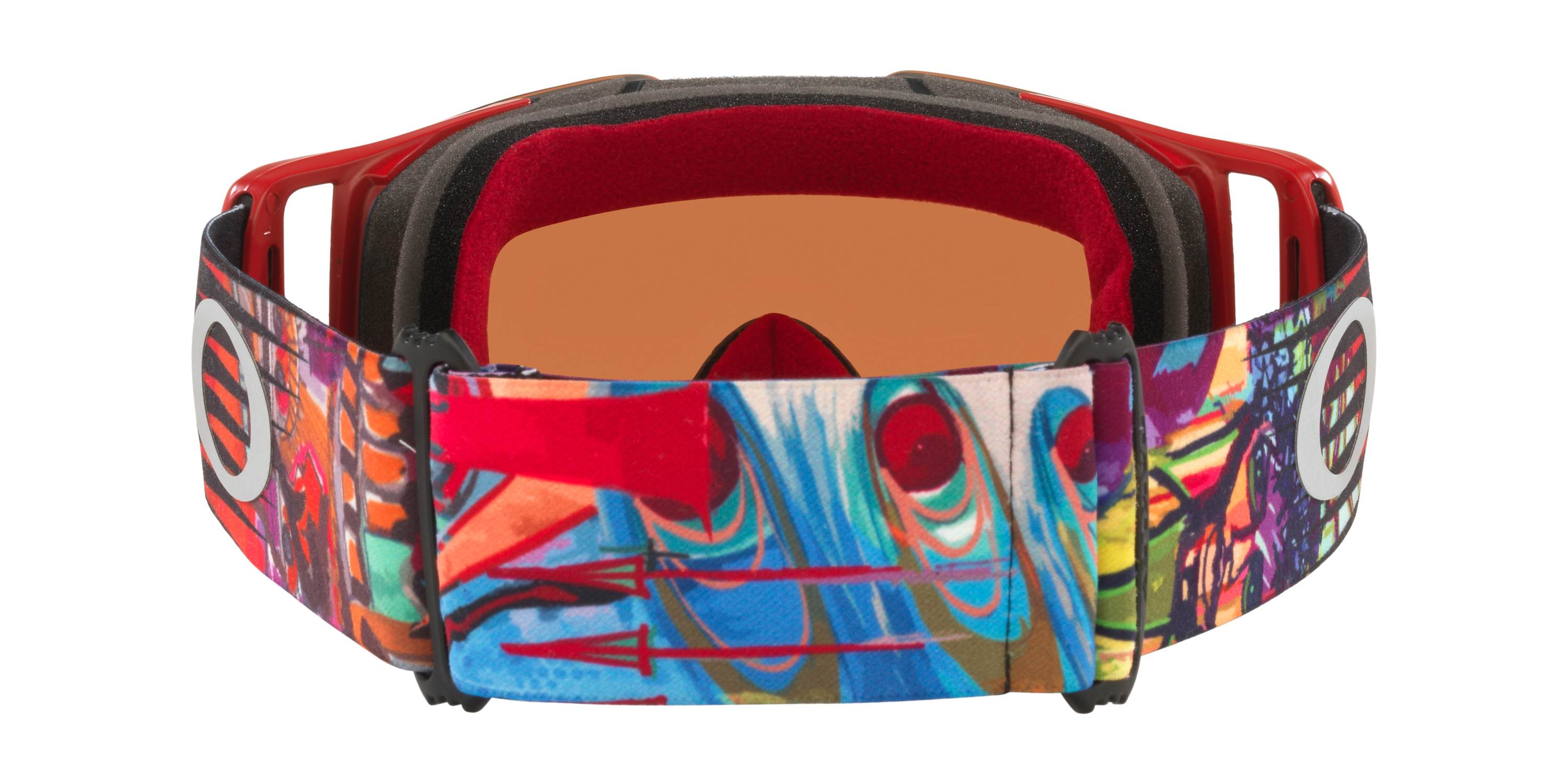 Oakley Front Line™ MX Troy Lee Designs Series Goggles with Liquid Strap ...