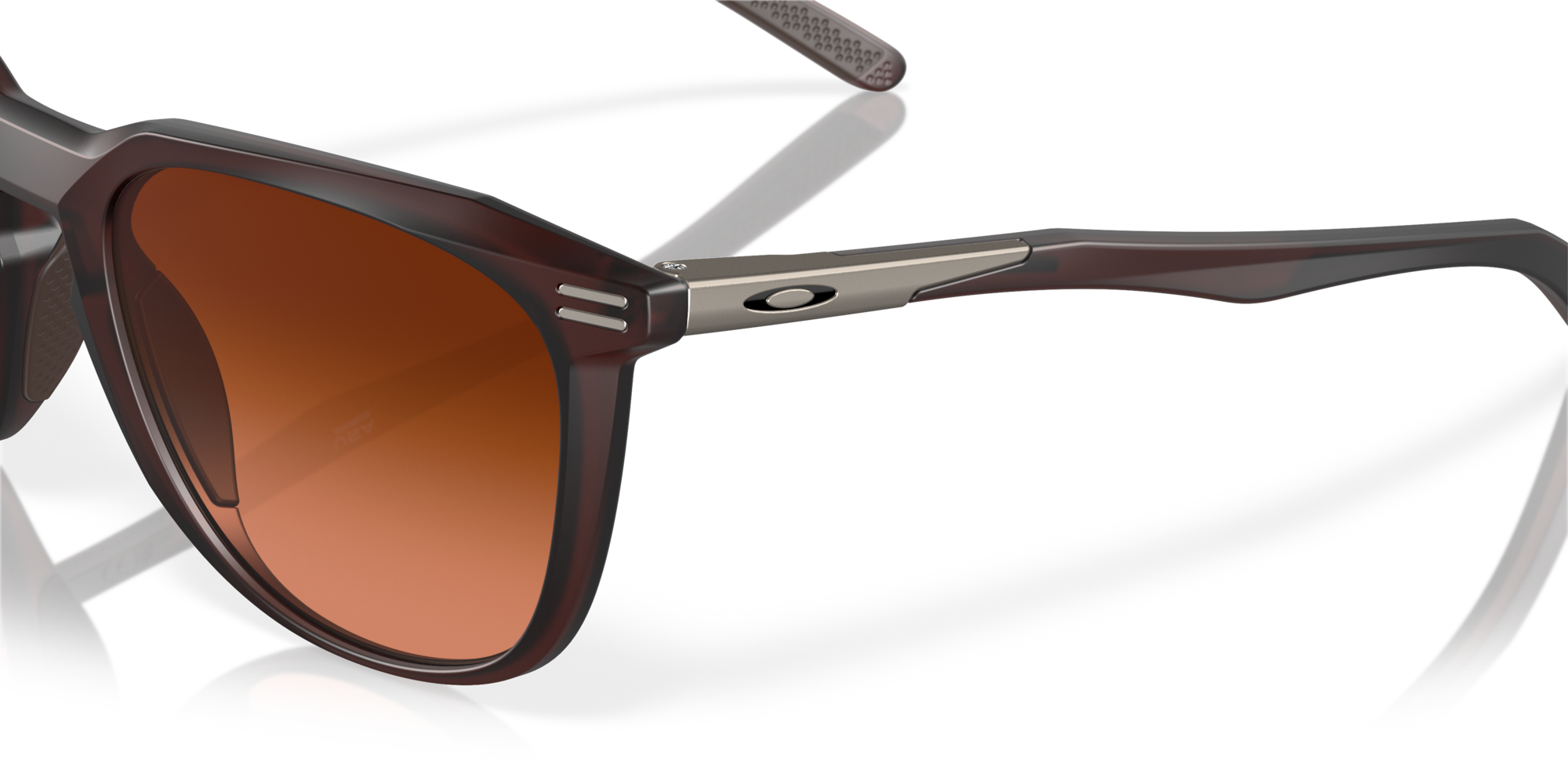 Thurso Prizm Brown Gradient Lenses Matte Rootbeer Frame Sunglasses