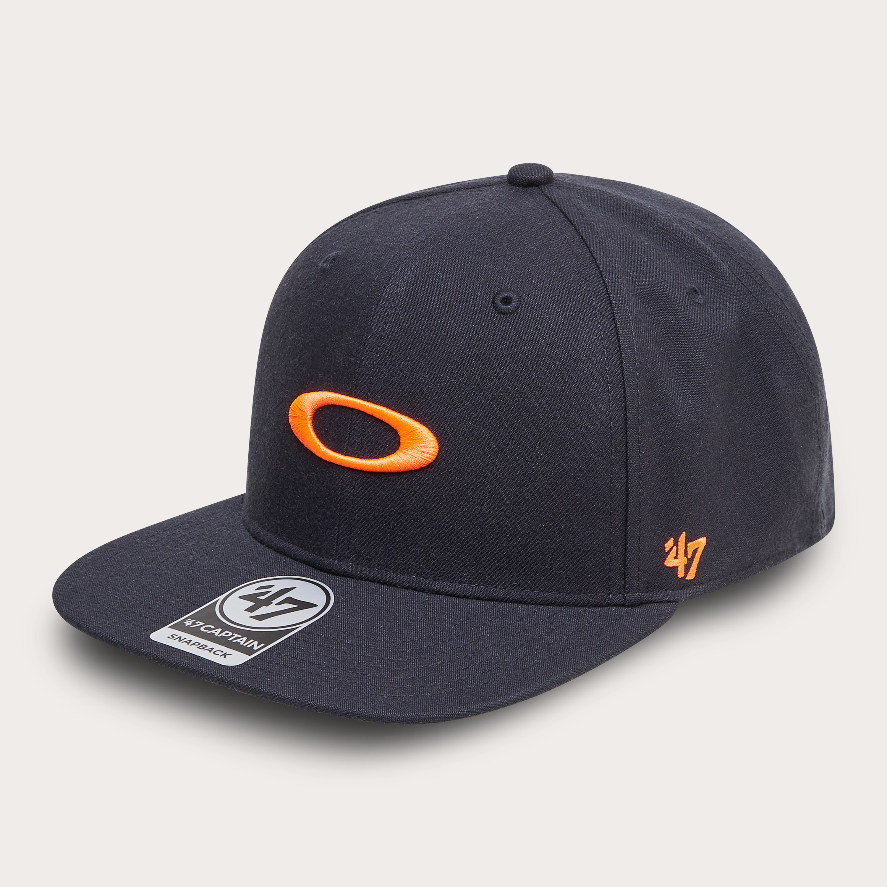 Oakley 47 Oakley B1B Ellipse Hat - Fathom/Neon Orange | Oakley® 日本