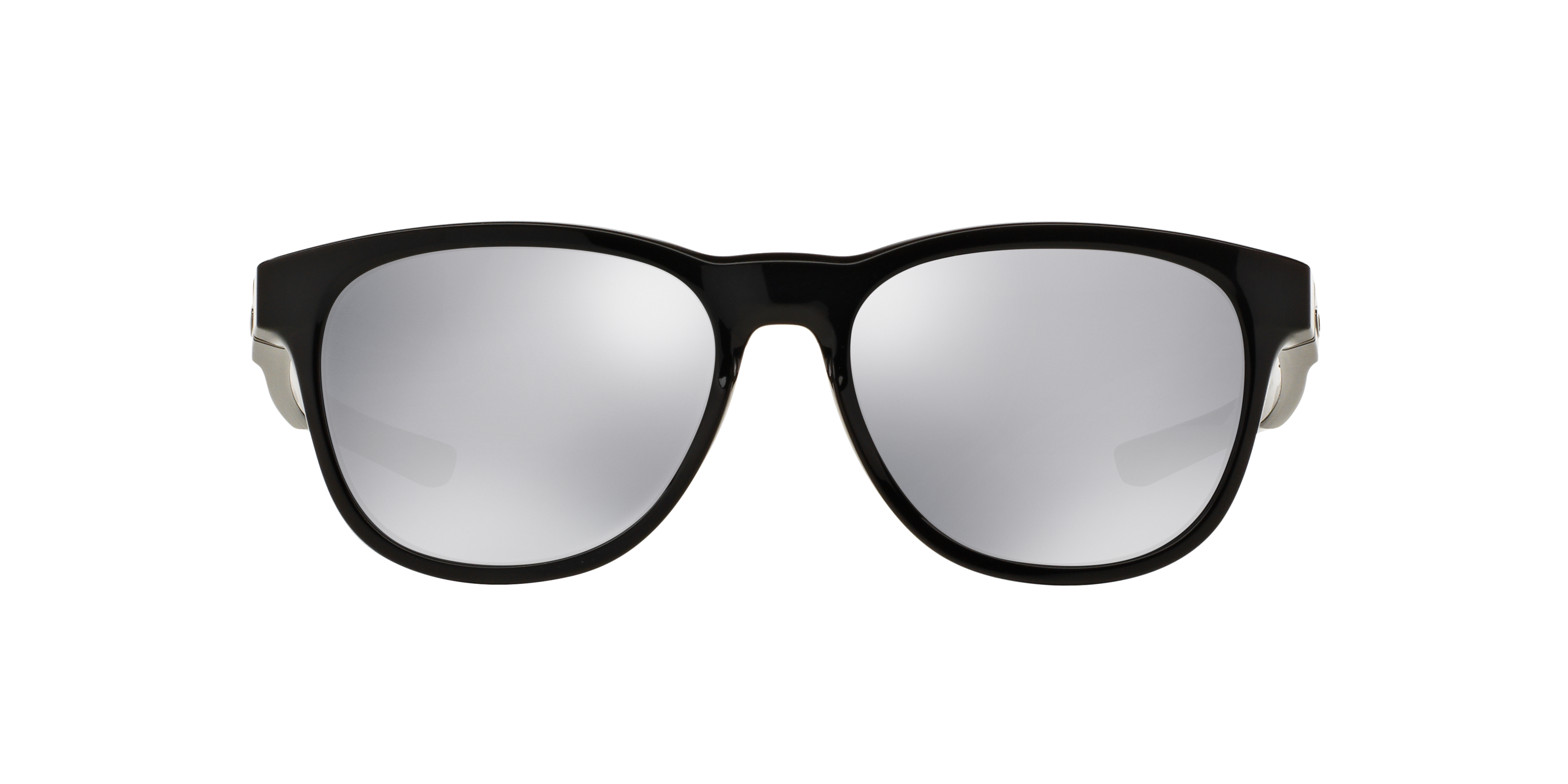 Stringer Chrome Iridium Lenses, Polished Black Frame Sunglasses ...
