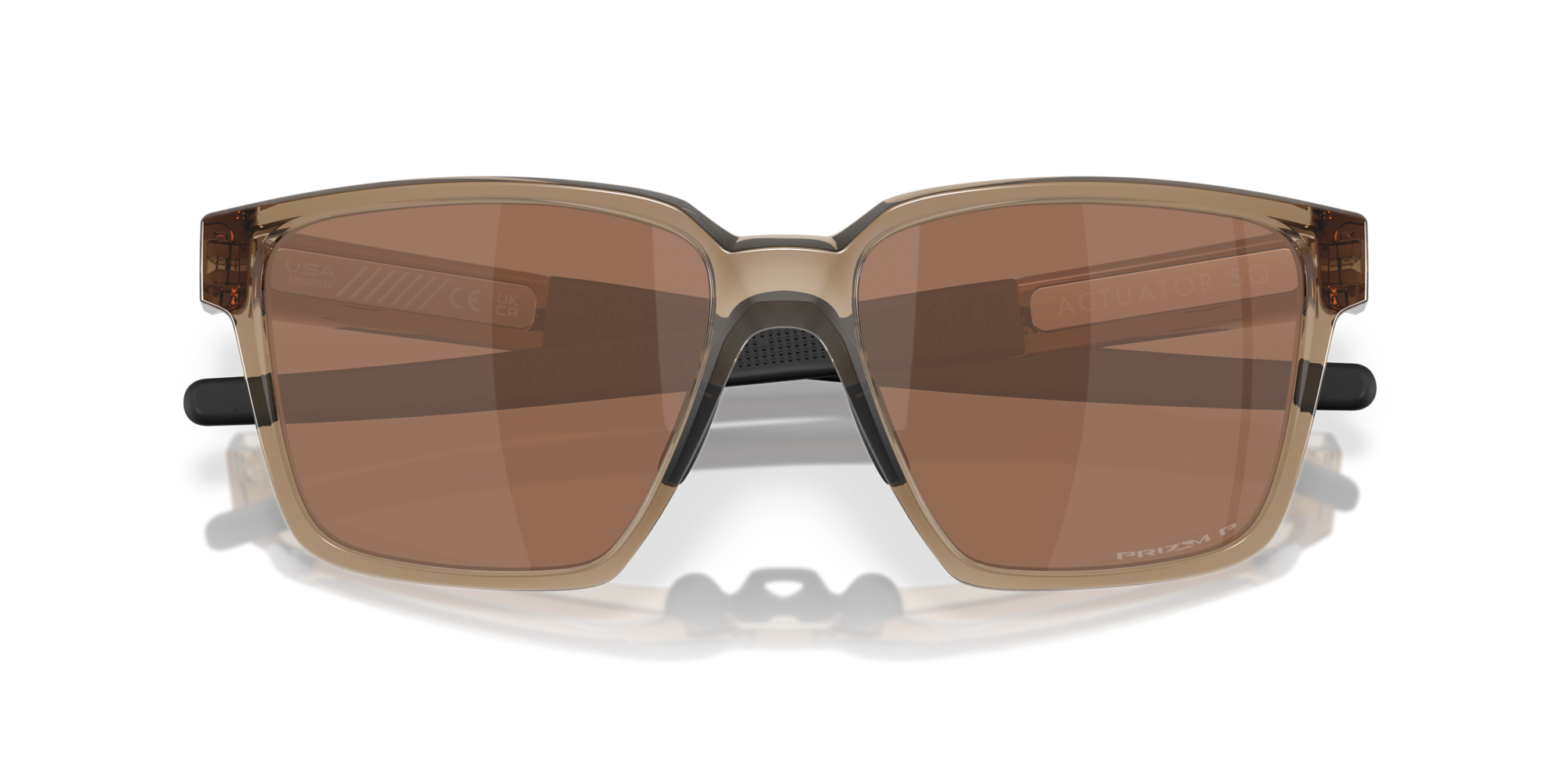 Oakley Actuator SQ Sunglasses with Brown Smoke Frame and Prizm Tungsten ...