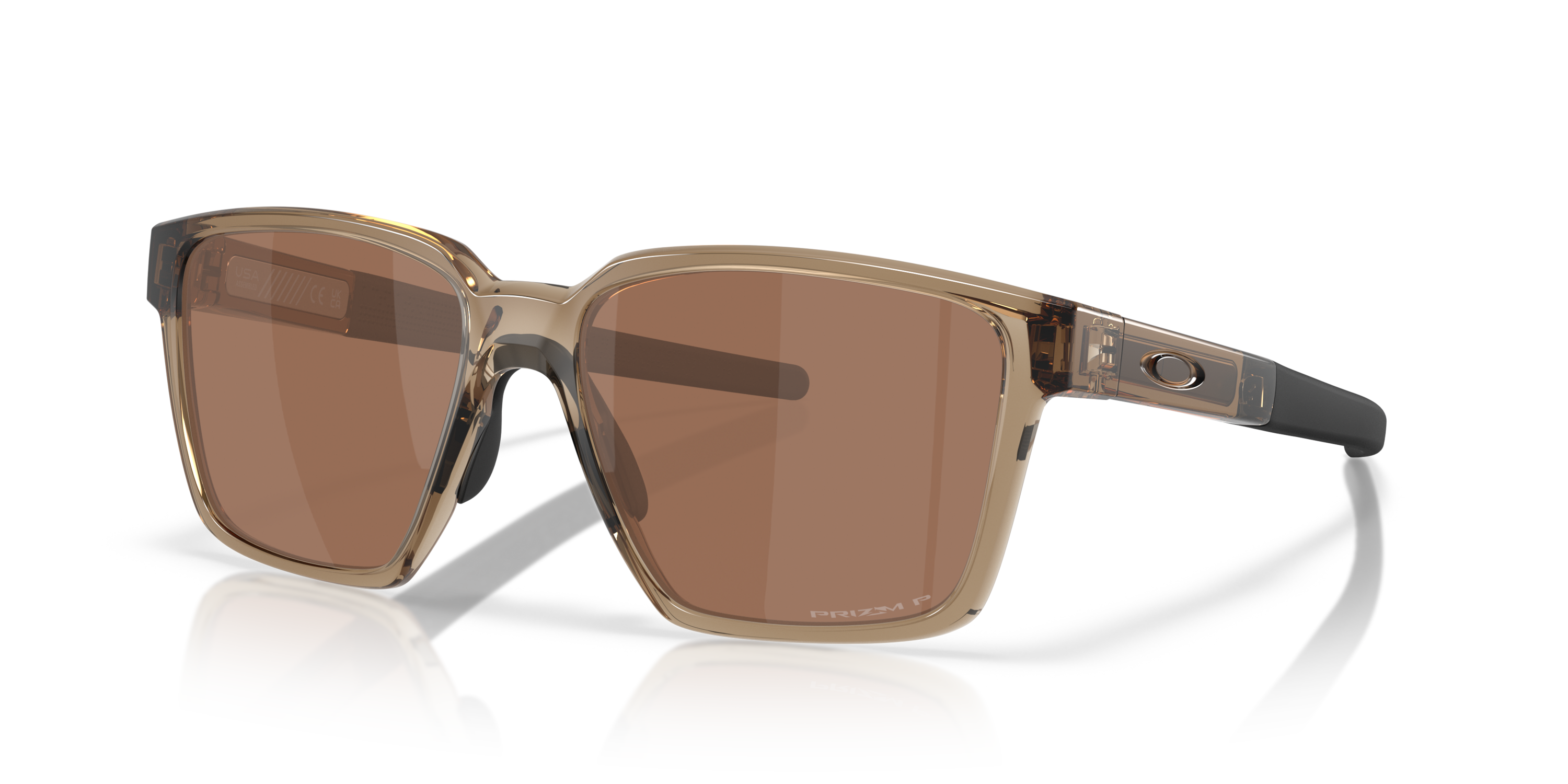 Actuator SQ Prizm Tungsten Polarized Lenses, Brown Smoke Frame Sunglasses | Oakley® US