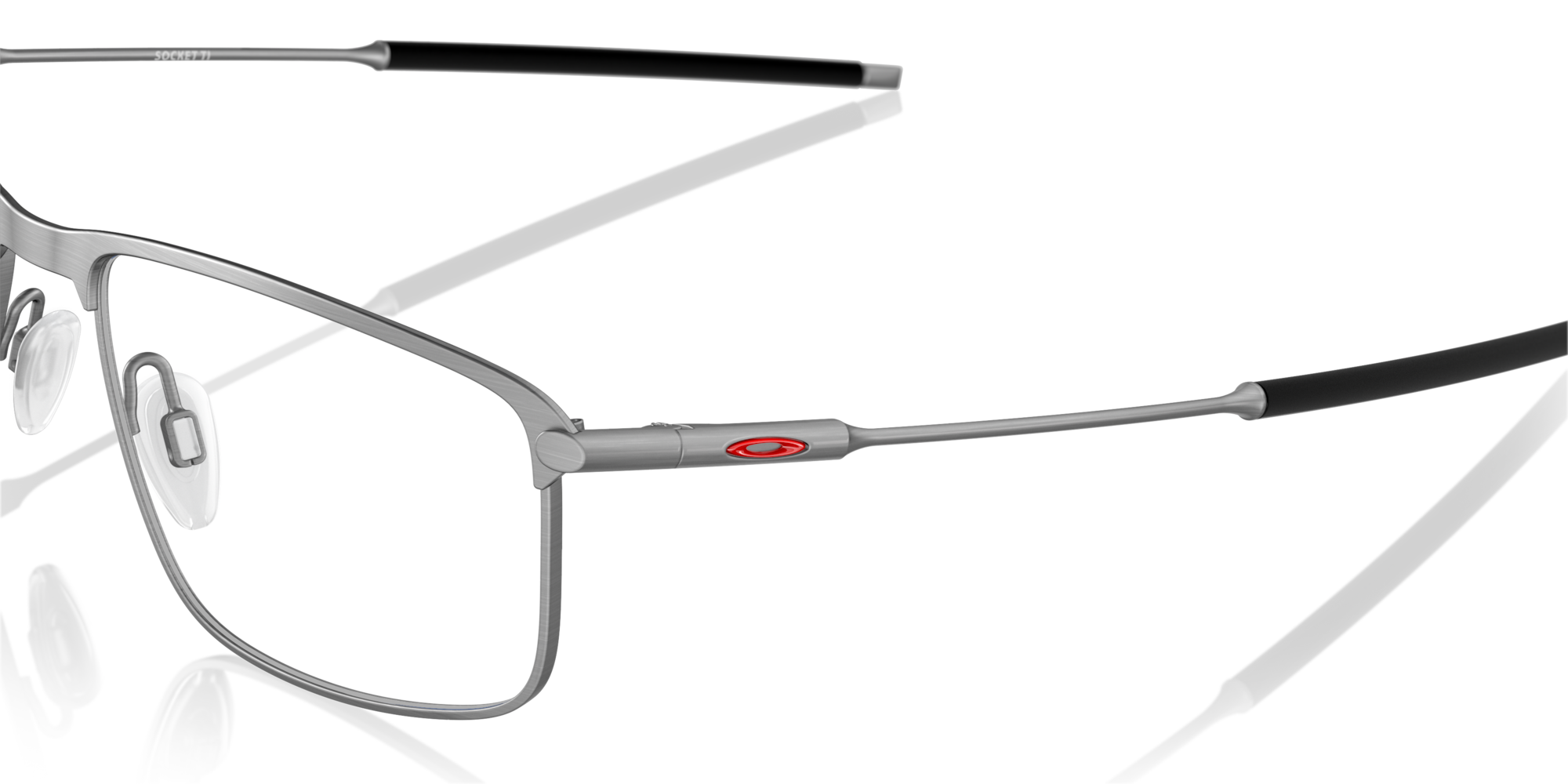 Socket TI Satin Brushed Chrome Eyeglasses | Oakley® | Official Oakley ...