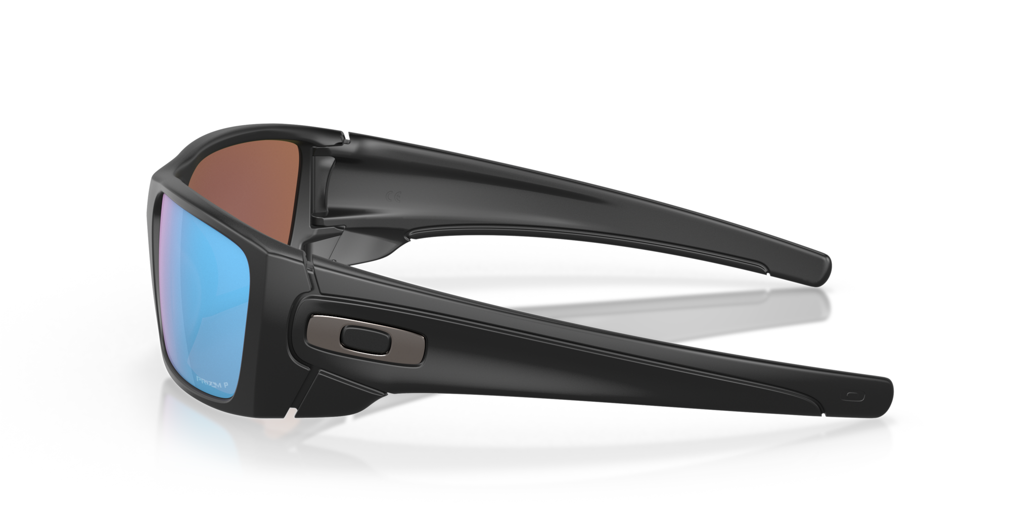 Oakley Fuel Cell Sunglasses with Matte Black Frame and Prizm Deep Water ...