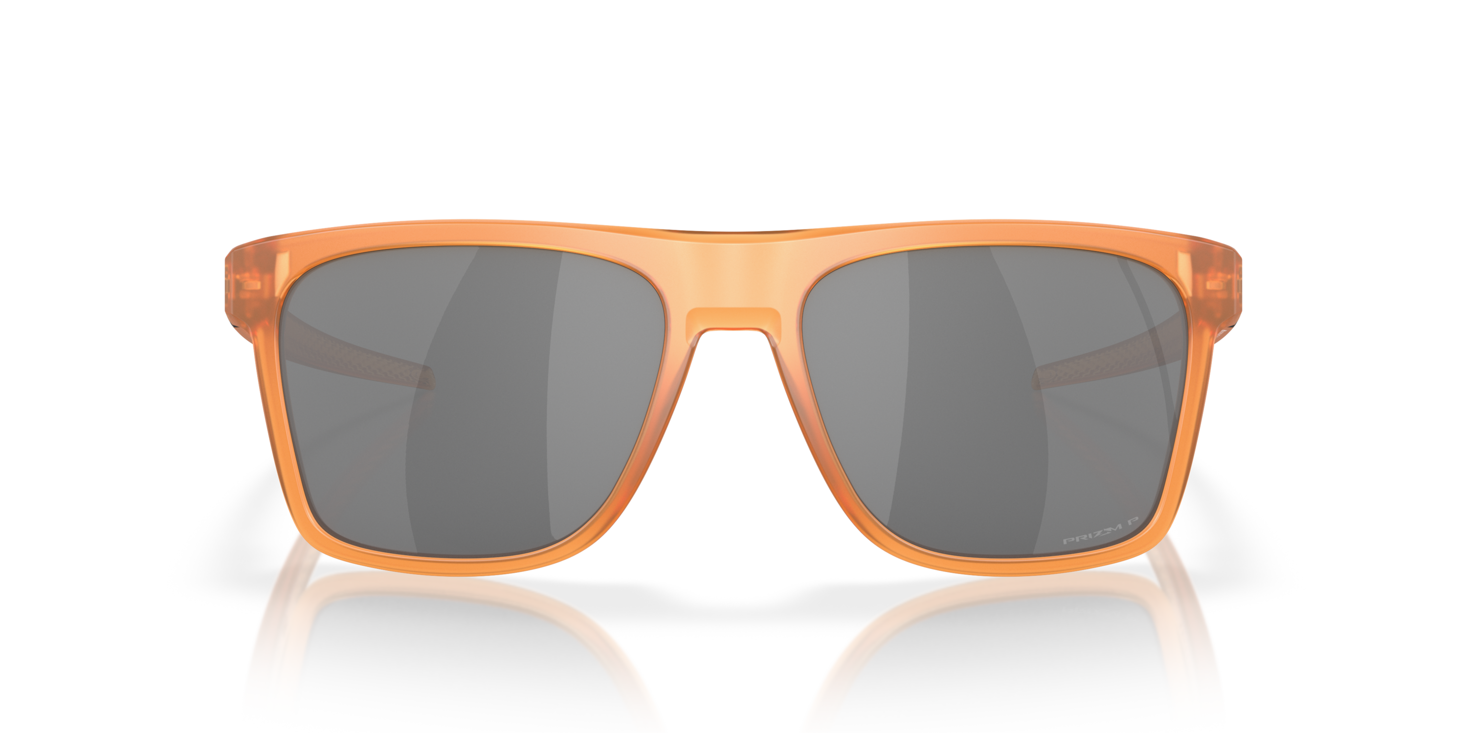 Leffingwell Prizm Black Polarized Lenses, Matte Transparent Ginger ...