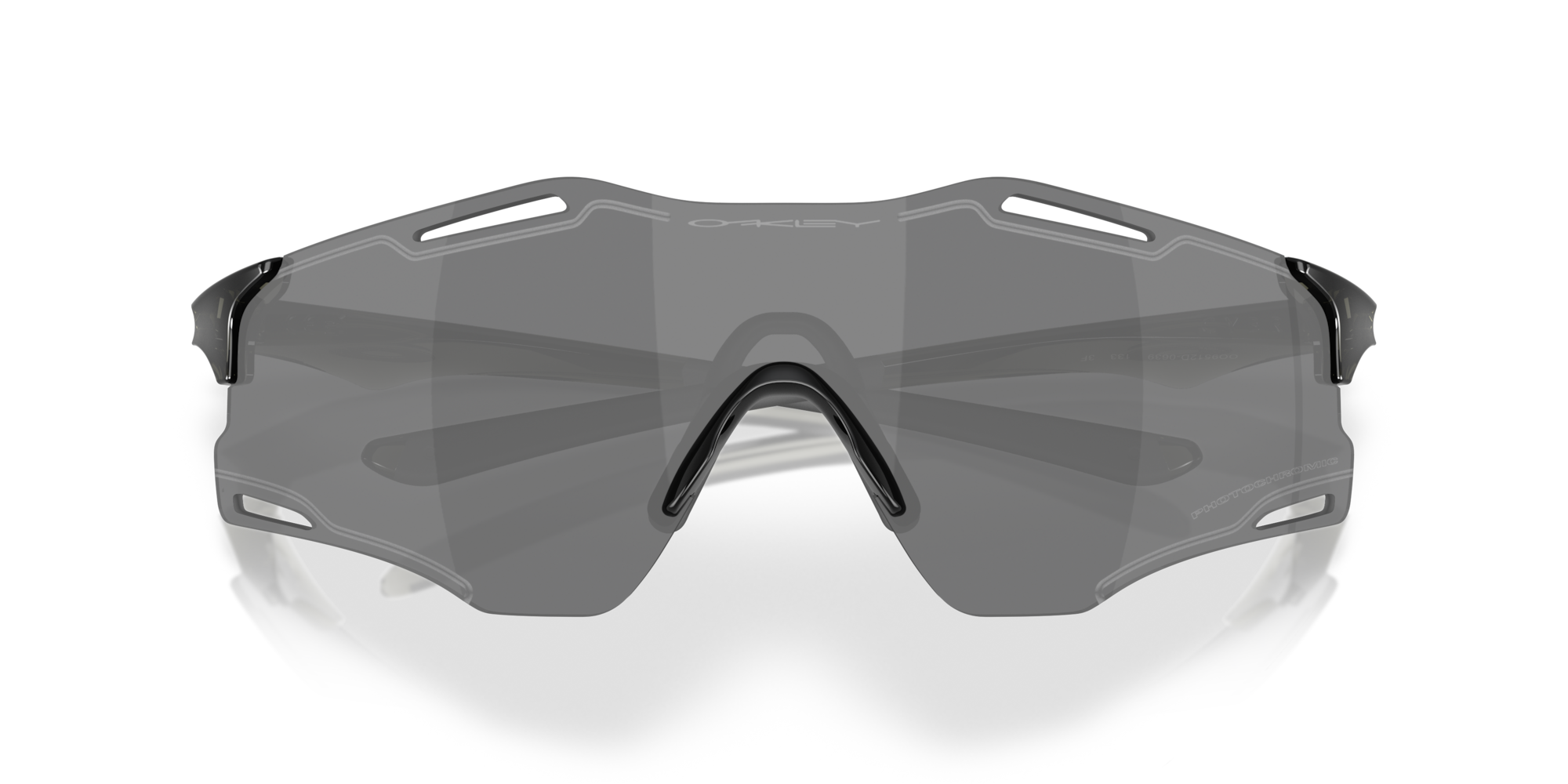 Cybr Zero Clear to Black Iridium Photochromic Lenses, Polished Black ...