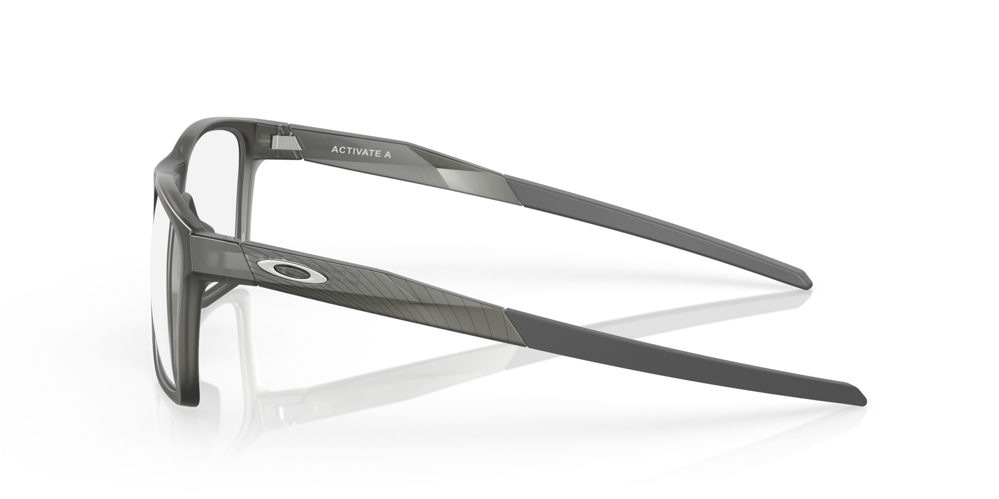 Activate (Low Bridge Fit) Satin Grey Smoke Eyeglasses | Oakley® US