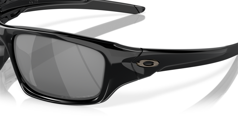 Valve® Black Iridium Polarized Lenses, Polished Black Frame Sunglasses ...