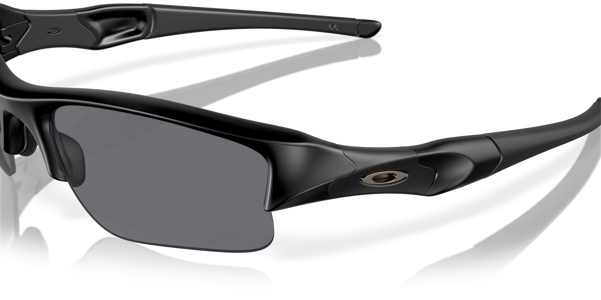 Standard Issue Flak Jacket® XLJ Grey Lenses, Matte Black Frame ...