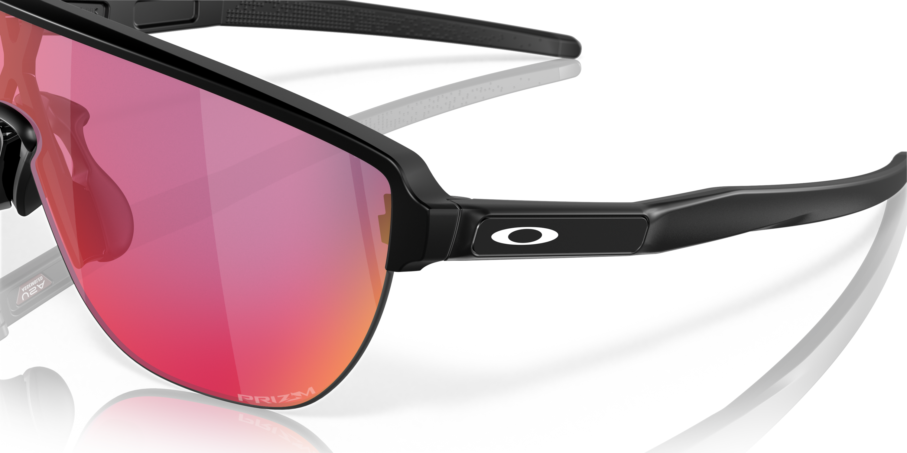 Corridor Prizm Road Lenses, Matte Black Frame Sunglasses | Oakley® US