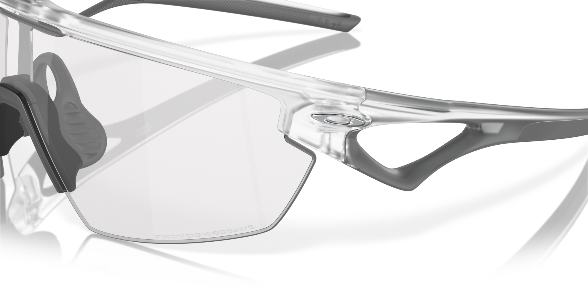 Sphaera™ Clear to Black Iridium Photochromic Lenses, Matte Clear Frame ...