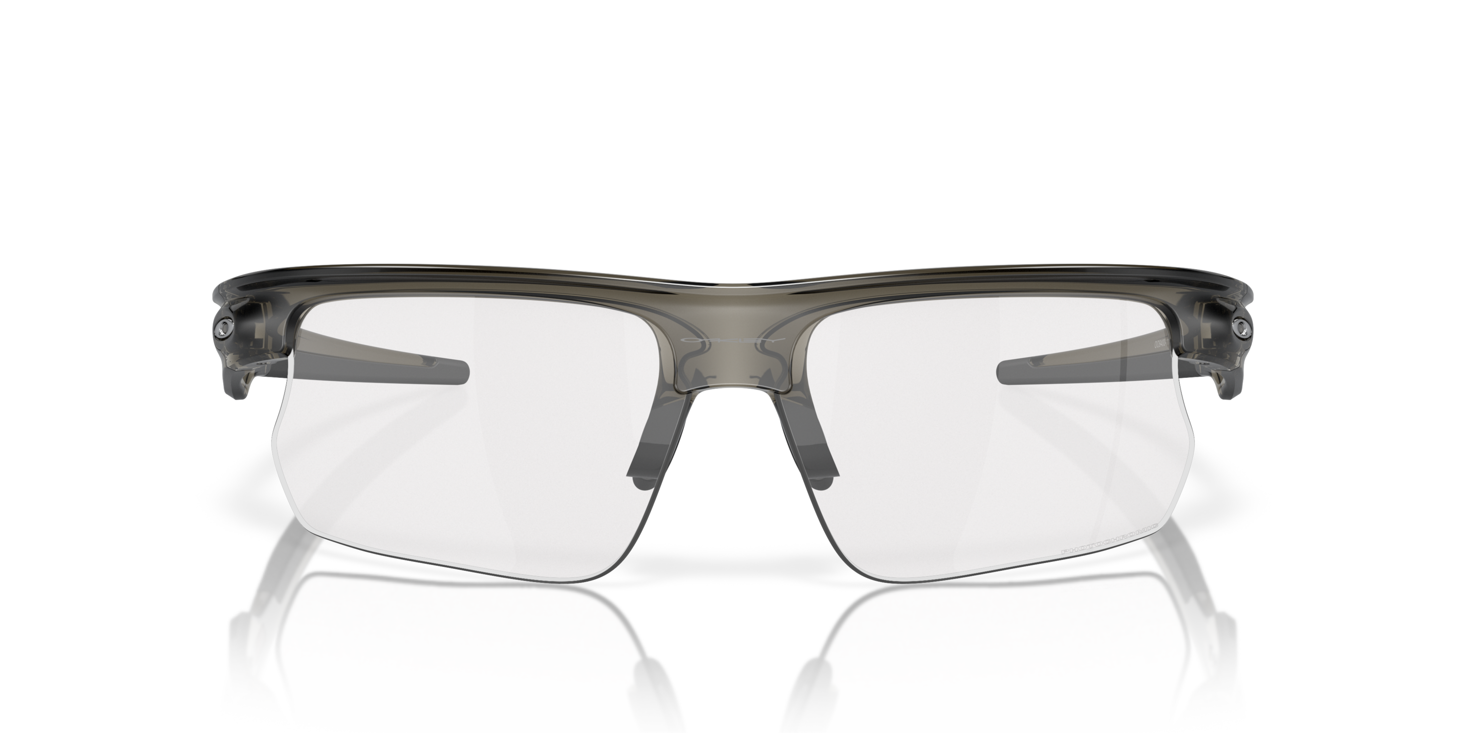 BiSphaera™ Clear to Black Iridium Photochromic Lenses, Grey Smoke Frame ...