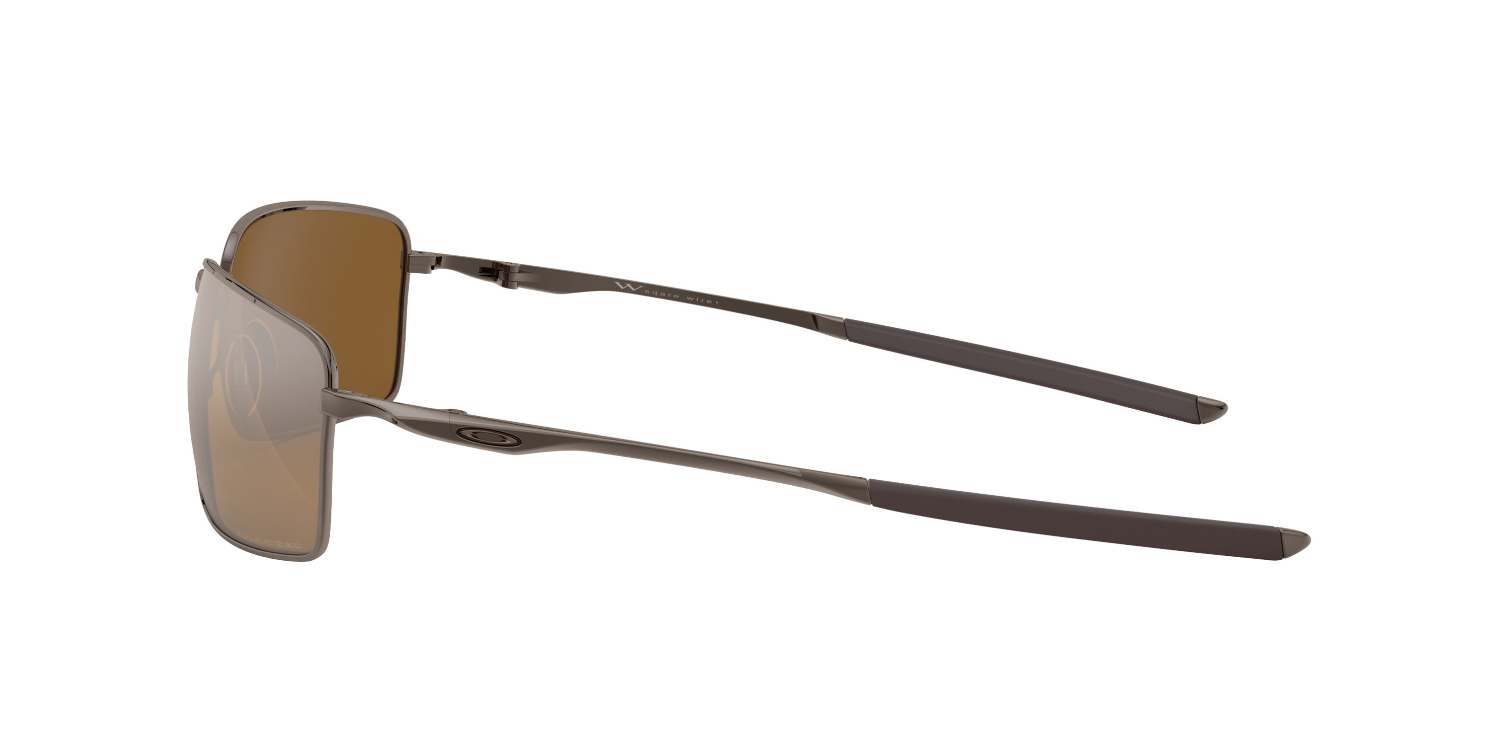 Oakley Square Wire™ Sunglasses with Tungsten Frame and Tungsten Iridium ...