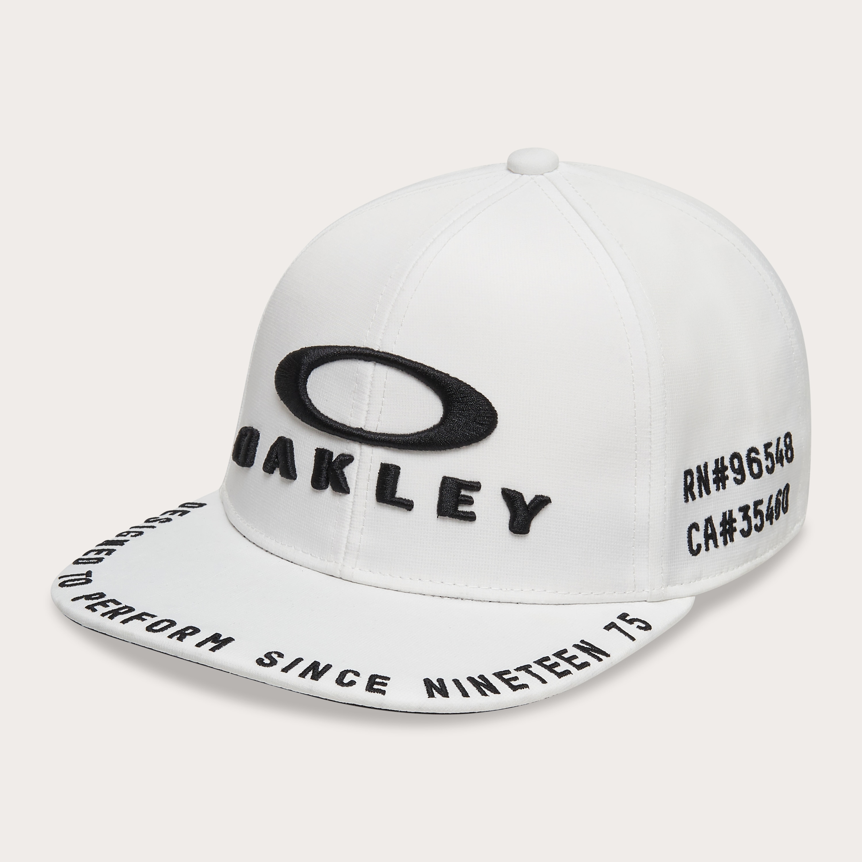 Oakley Oakley Flat Brim Cap 24.0 - White | Oakley® 日本