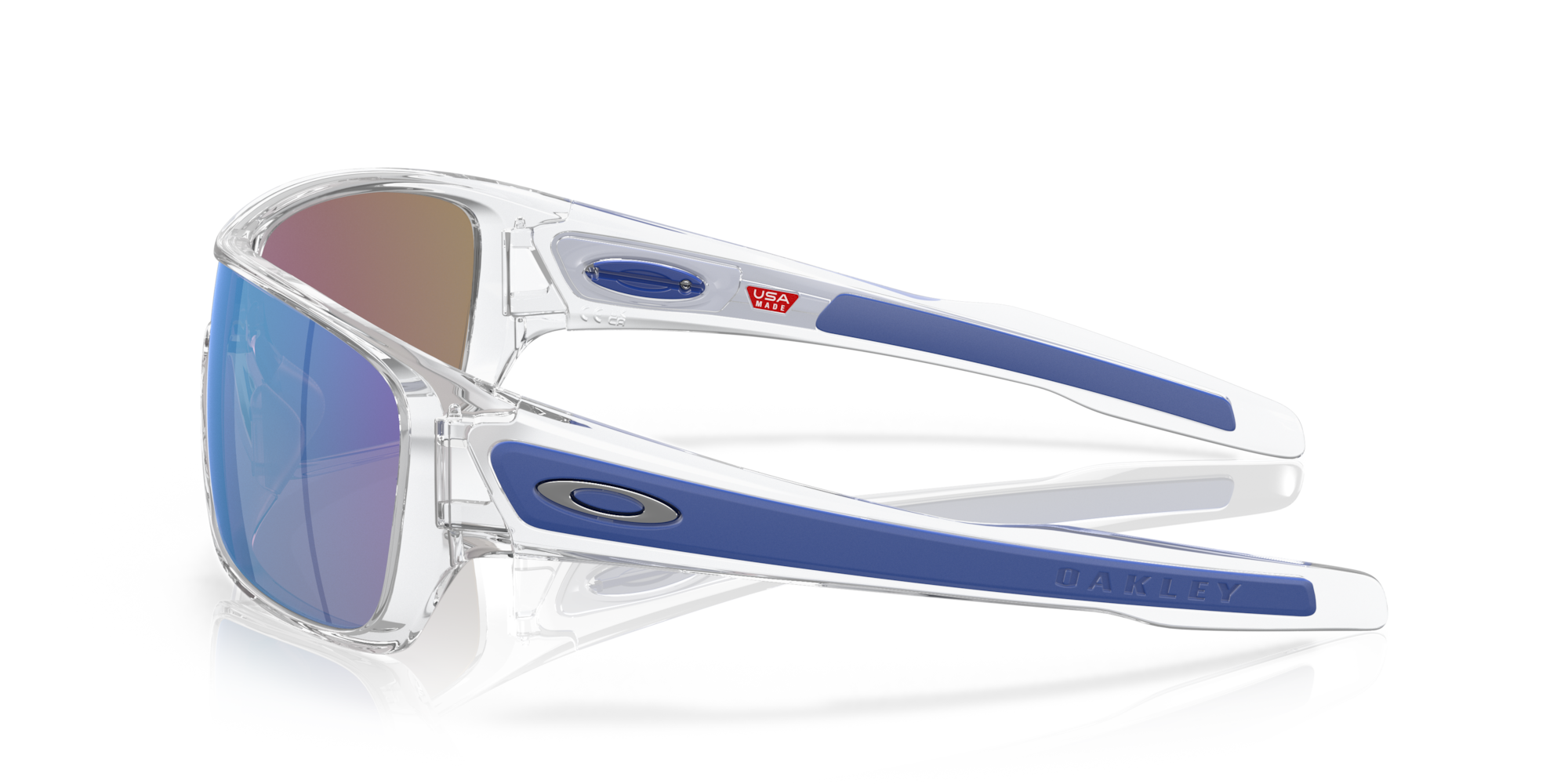 Turbine Rotor Sapphire Iridium Lenses, Polished Clear Frame Sunglasses ...