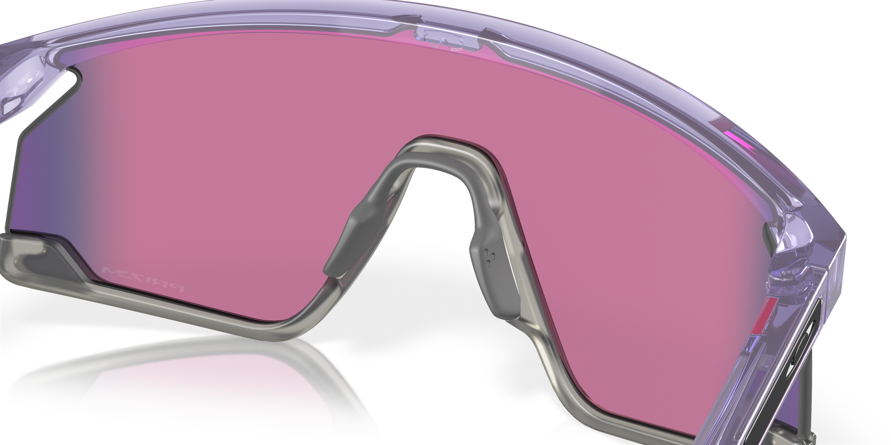 Oakley BXTR Sunglasses with Translucent Lilac Frame and Prizm Road ...