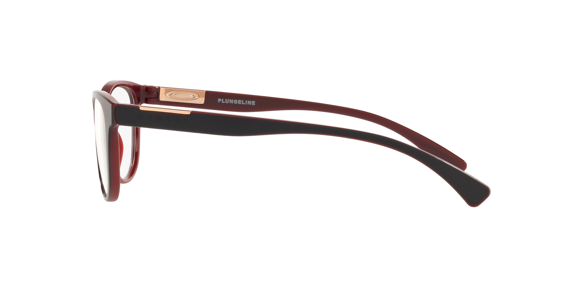 Plungeline™ Satin Brick Red Black Eyeglasses | Oakley® US