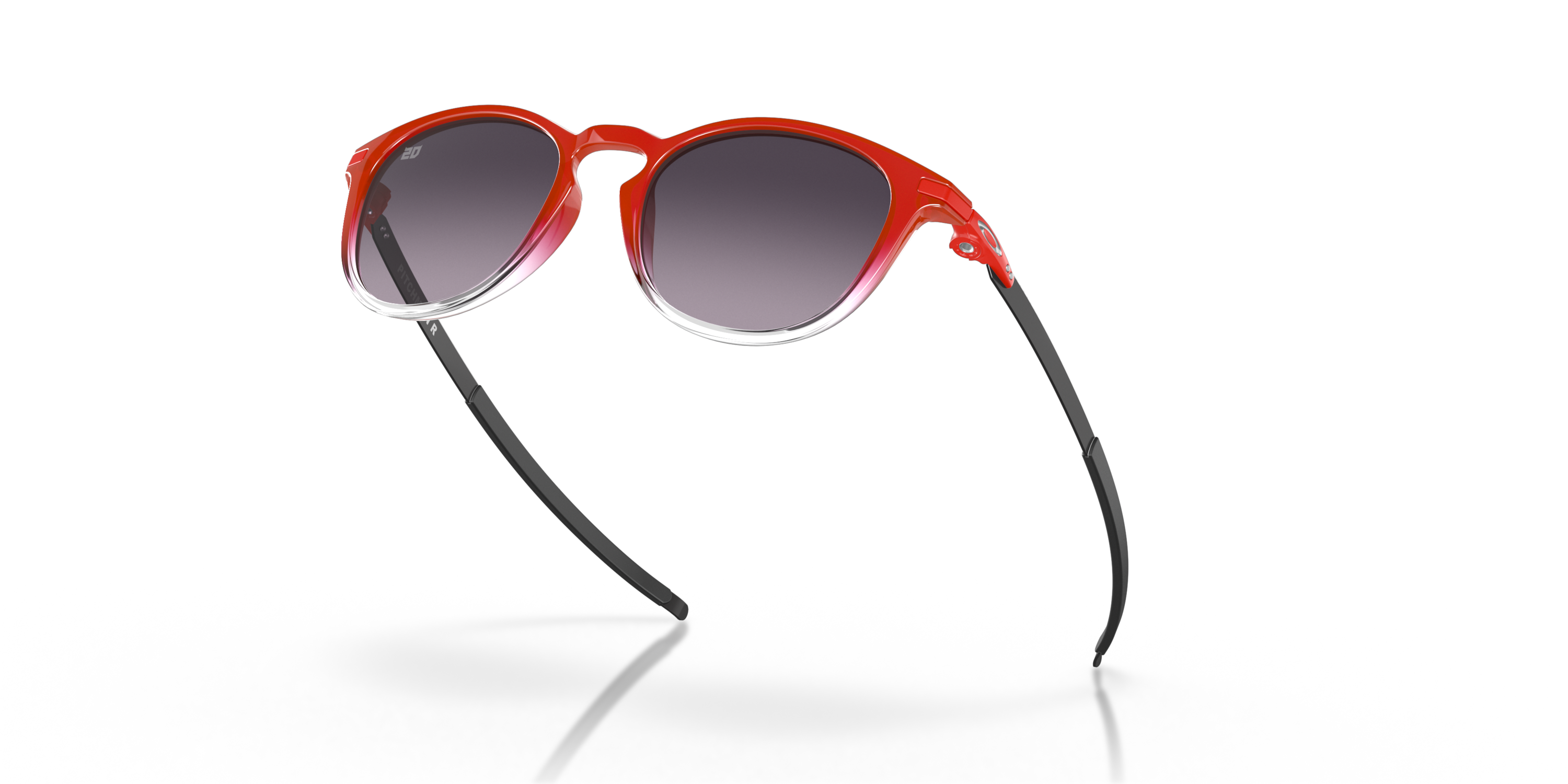 Pitchman R Fabio Quartararo Collection Prizm Grey Gradient Lenses Red
