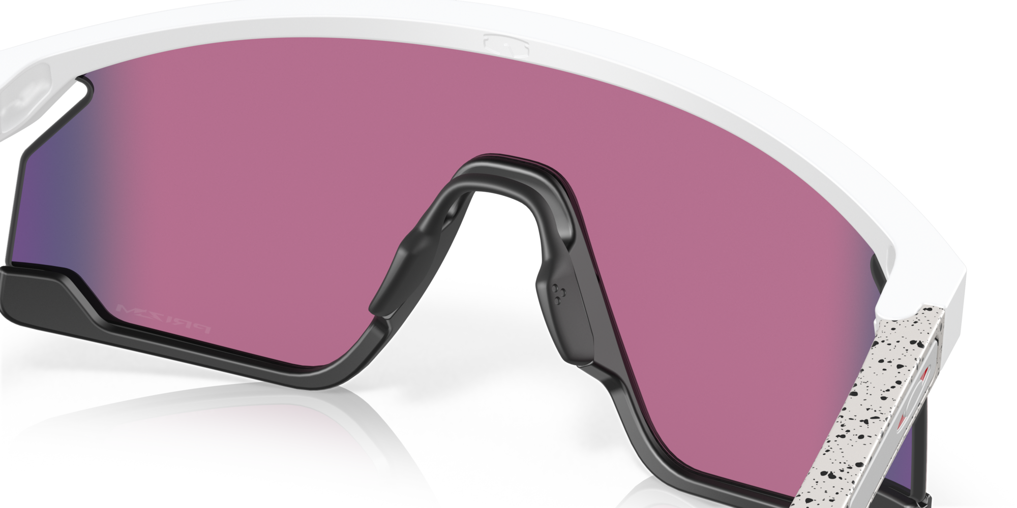 BXTR Prizm Road Lenses, Matte White Frame Sunglasses | Oakley® US