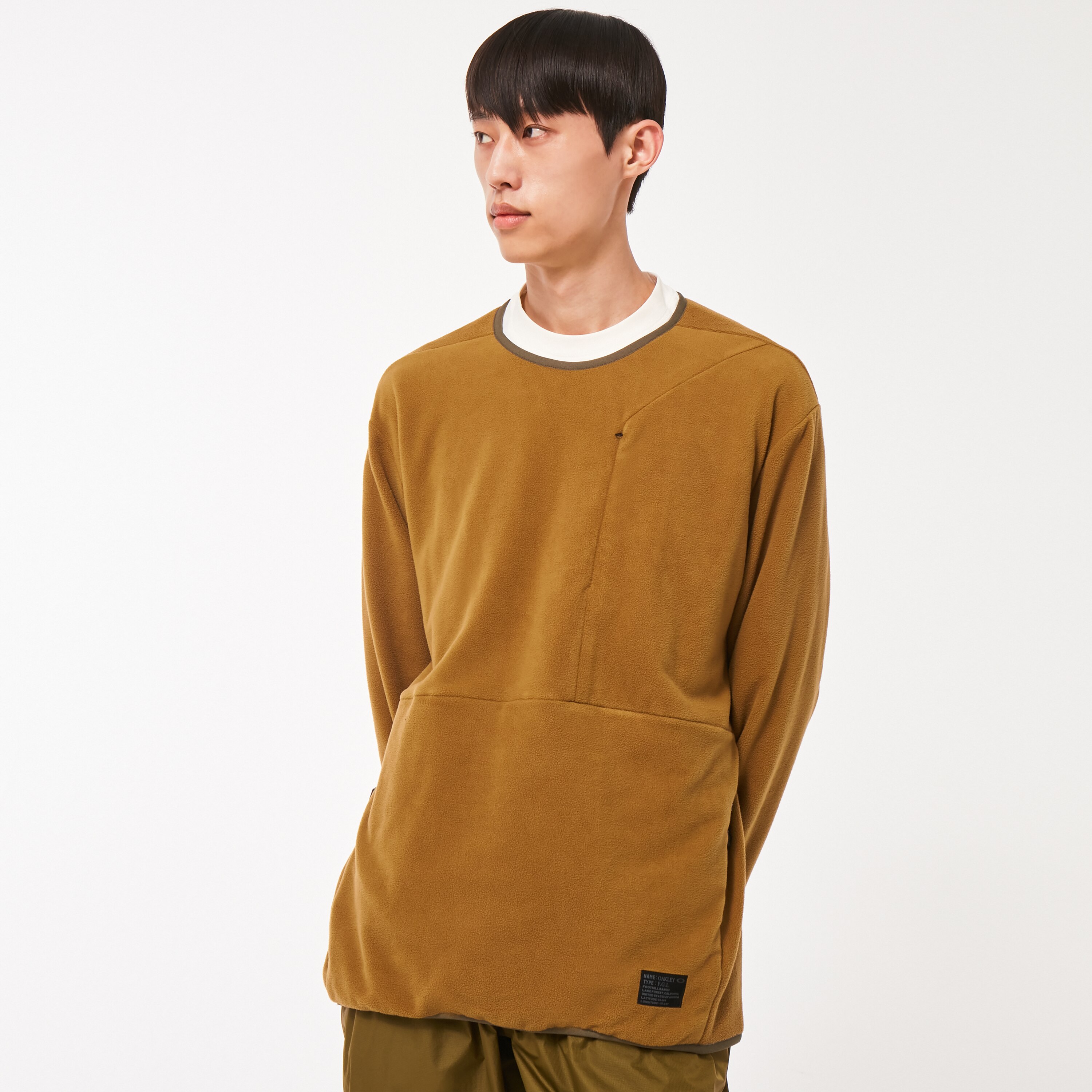 Oakley Fgl Pe Drain Fleece Crew 2.7 - Dusk Bark | Oakley® 日本