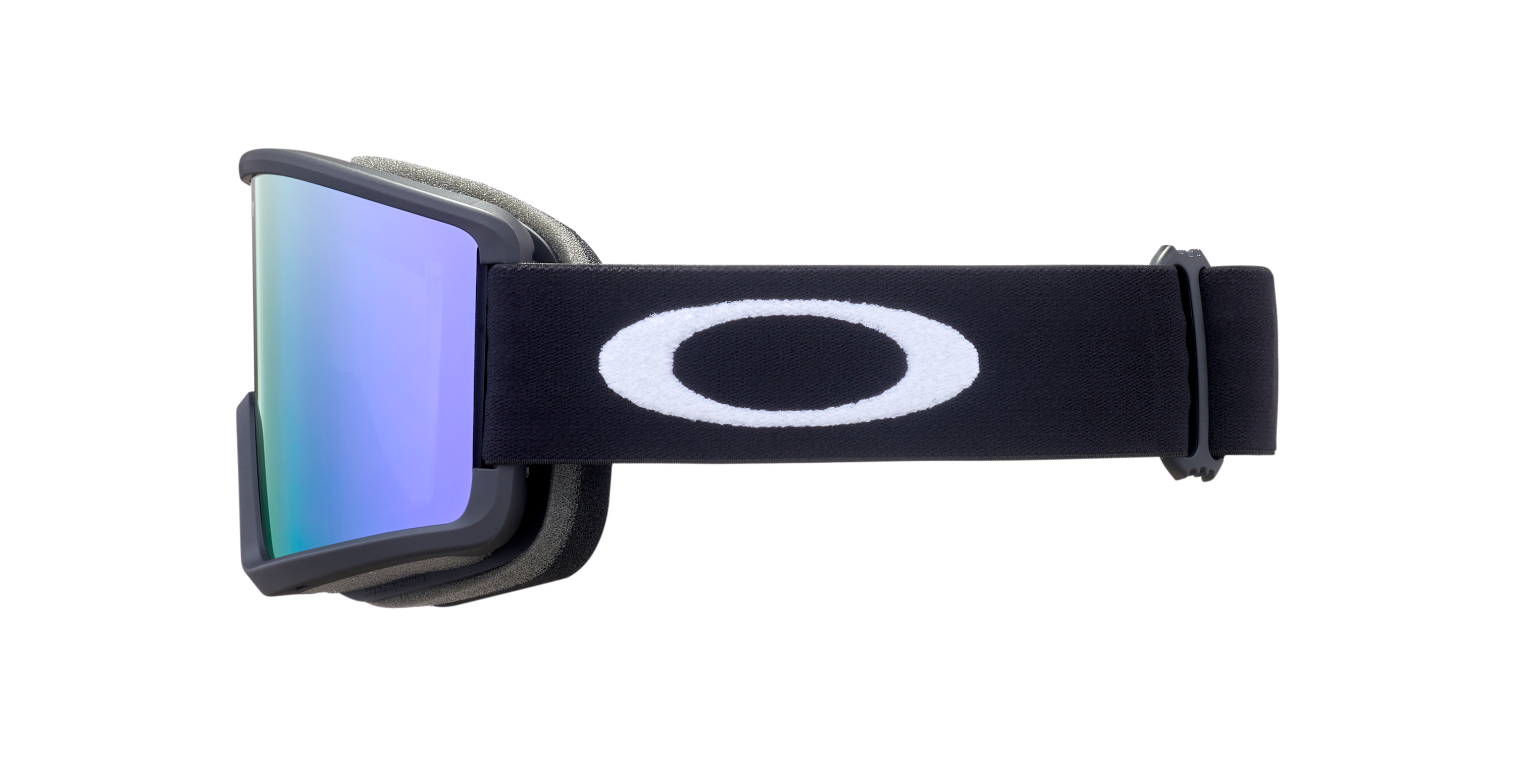 Oakley Target Line M Snow Goggles - Matte Black - Violet Iridium ...