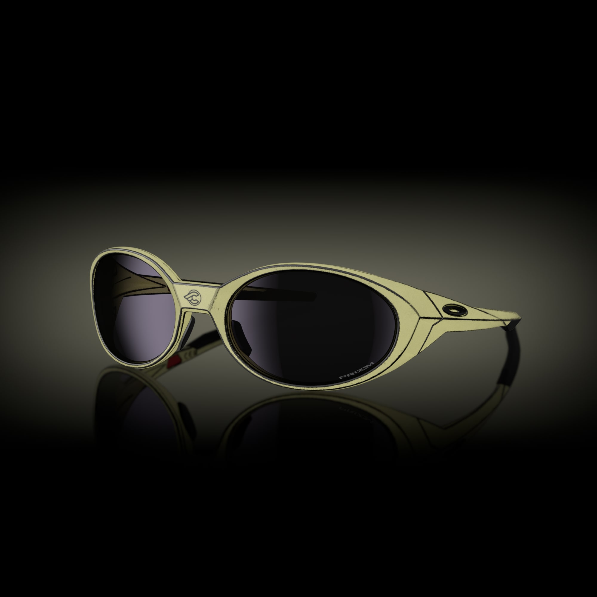 Oakley X Cinelli Eye Jacket™ Redux Prizm Grey Lenses, Cinelli Raceworn ...