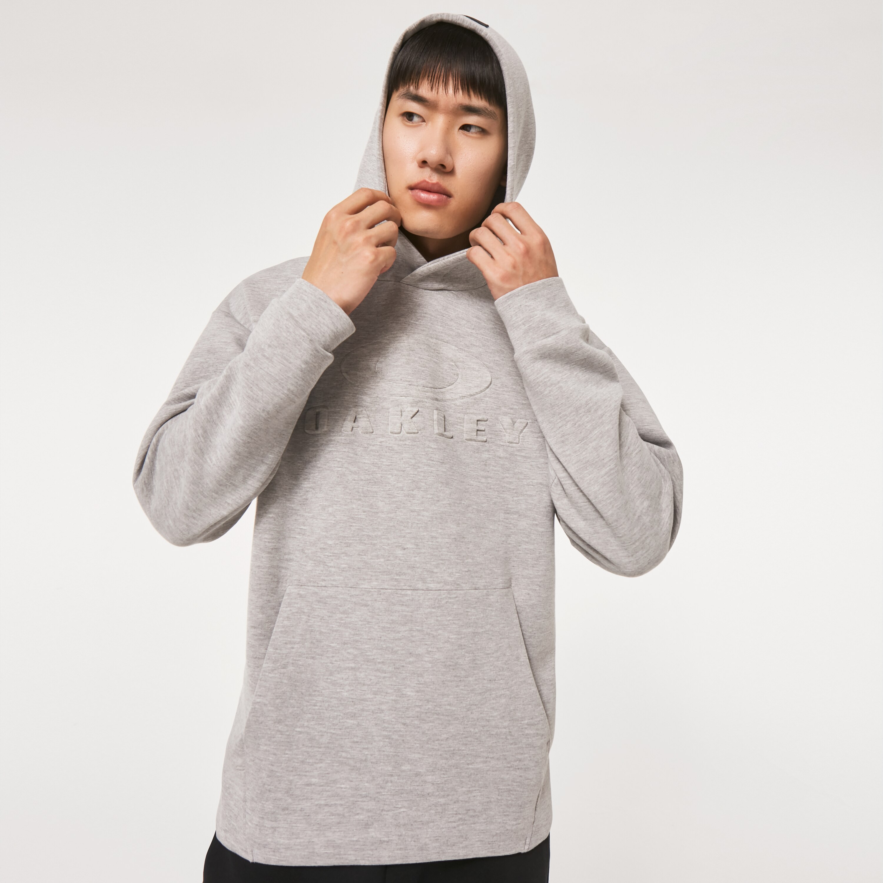Oakley Enhance Qd Fleece Hoodie Evo 1.7 - New Athletic Grey | Oakley® 日本