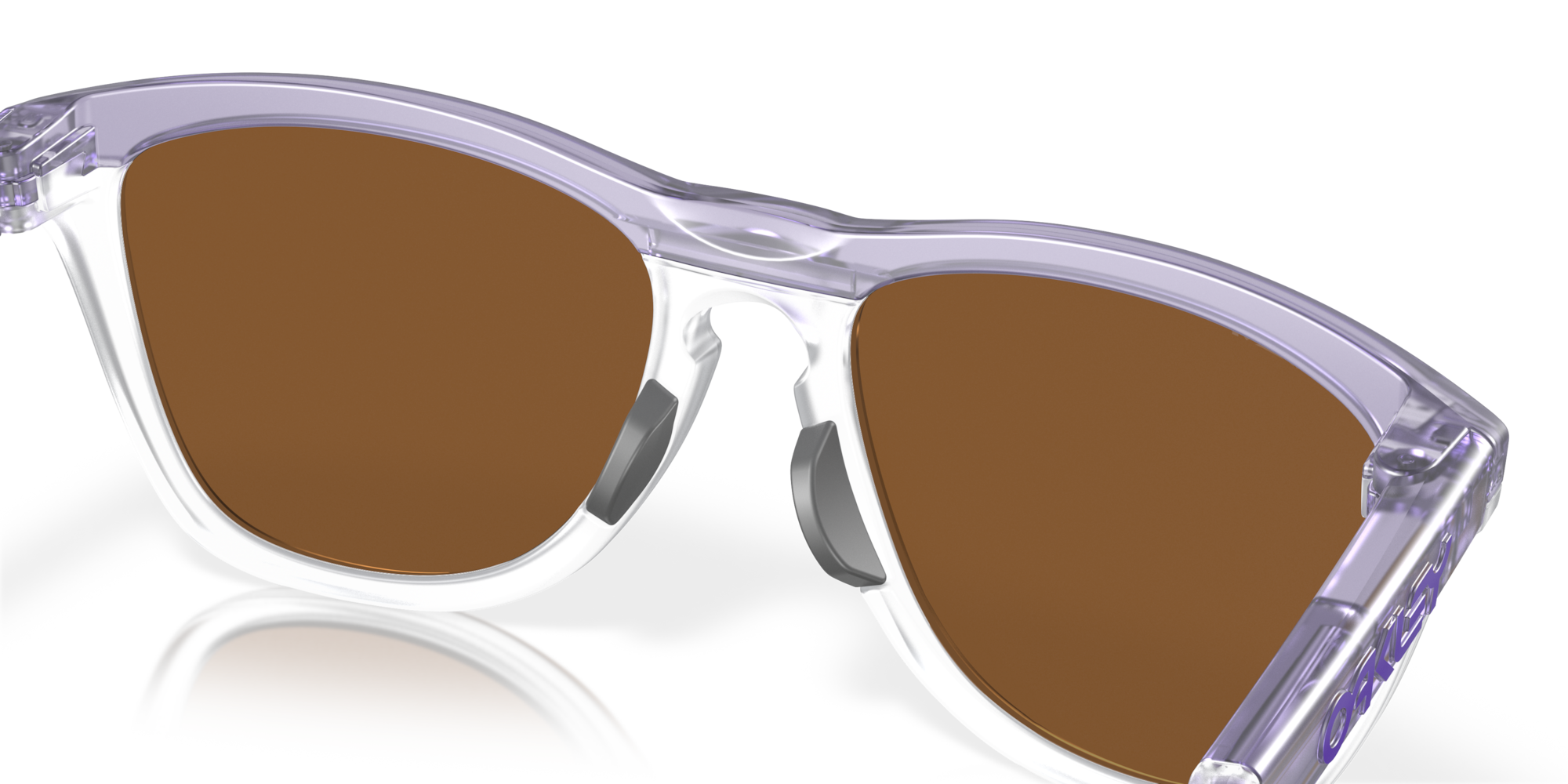 Frogskins™ Hybrid Prizm Violet Lenses, Matte Lilac/Prizm Clear Frame ...