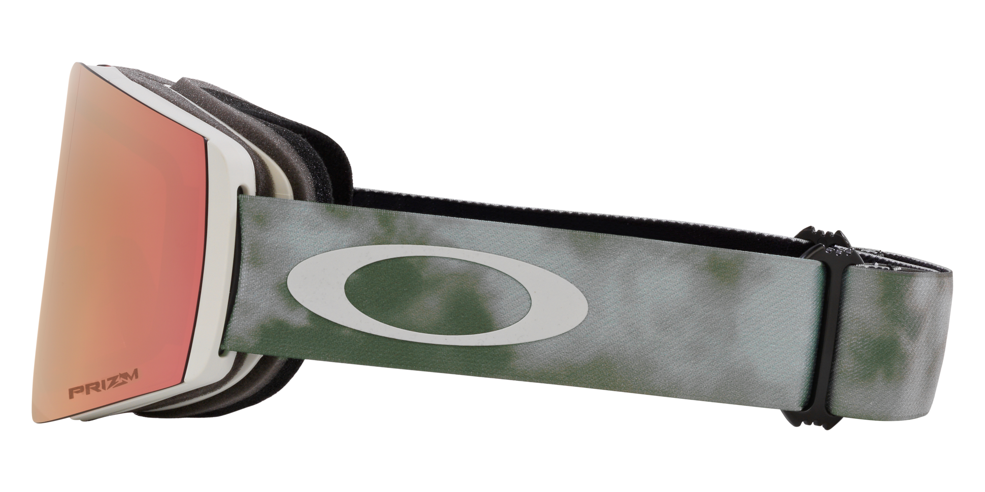 Oakley Fall Line M Snow Goggles - Jade Fog - Prizm Rose Gold Iridium ...