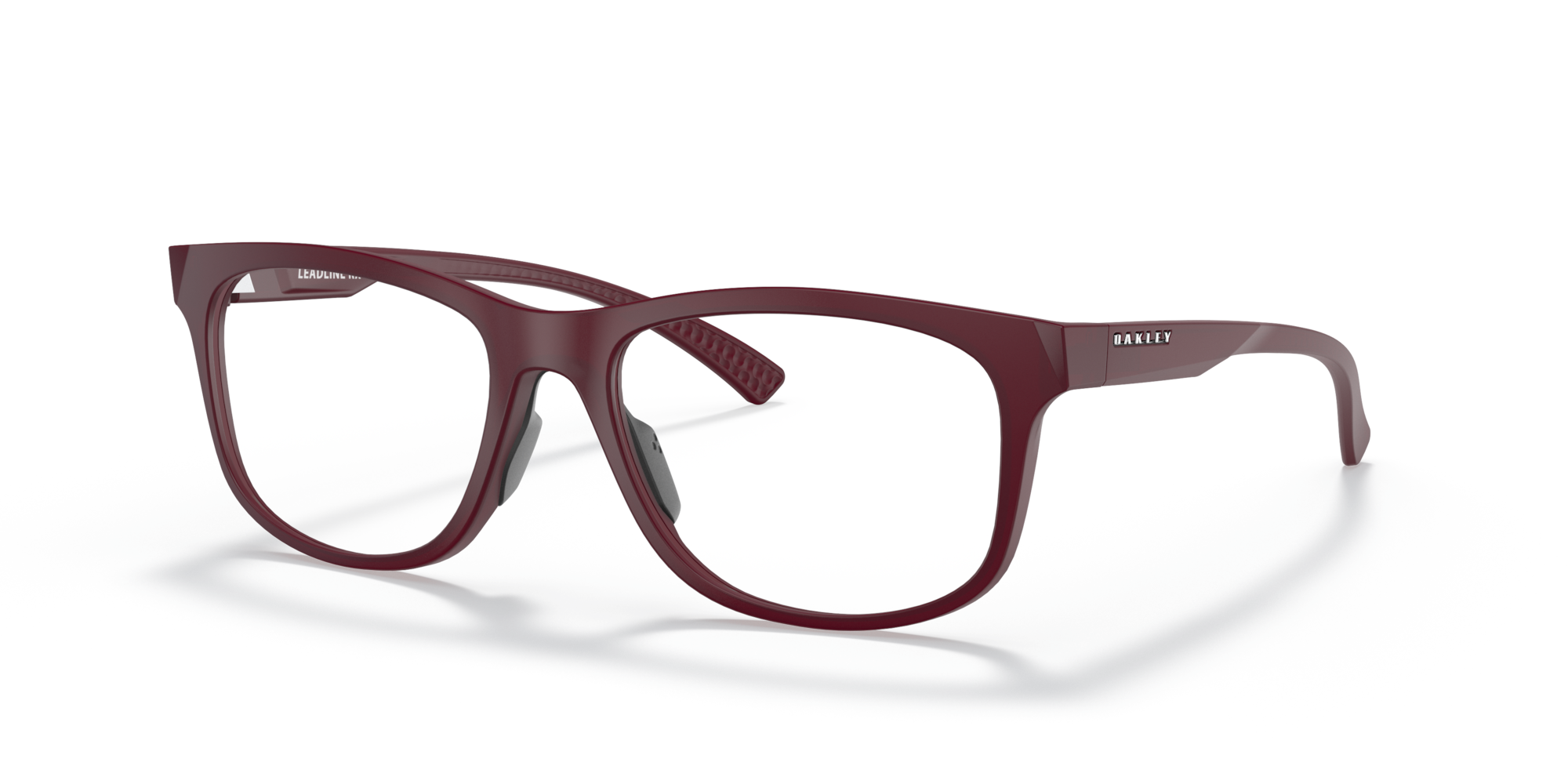 Leadline Satin Brick Red Eyeglasses | Oakley® US