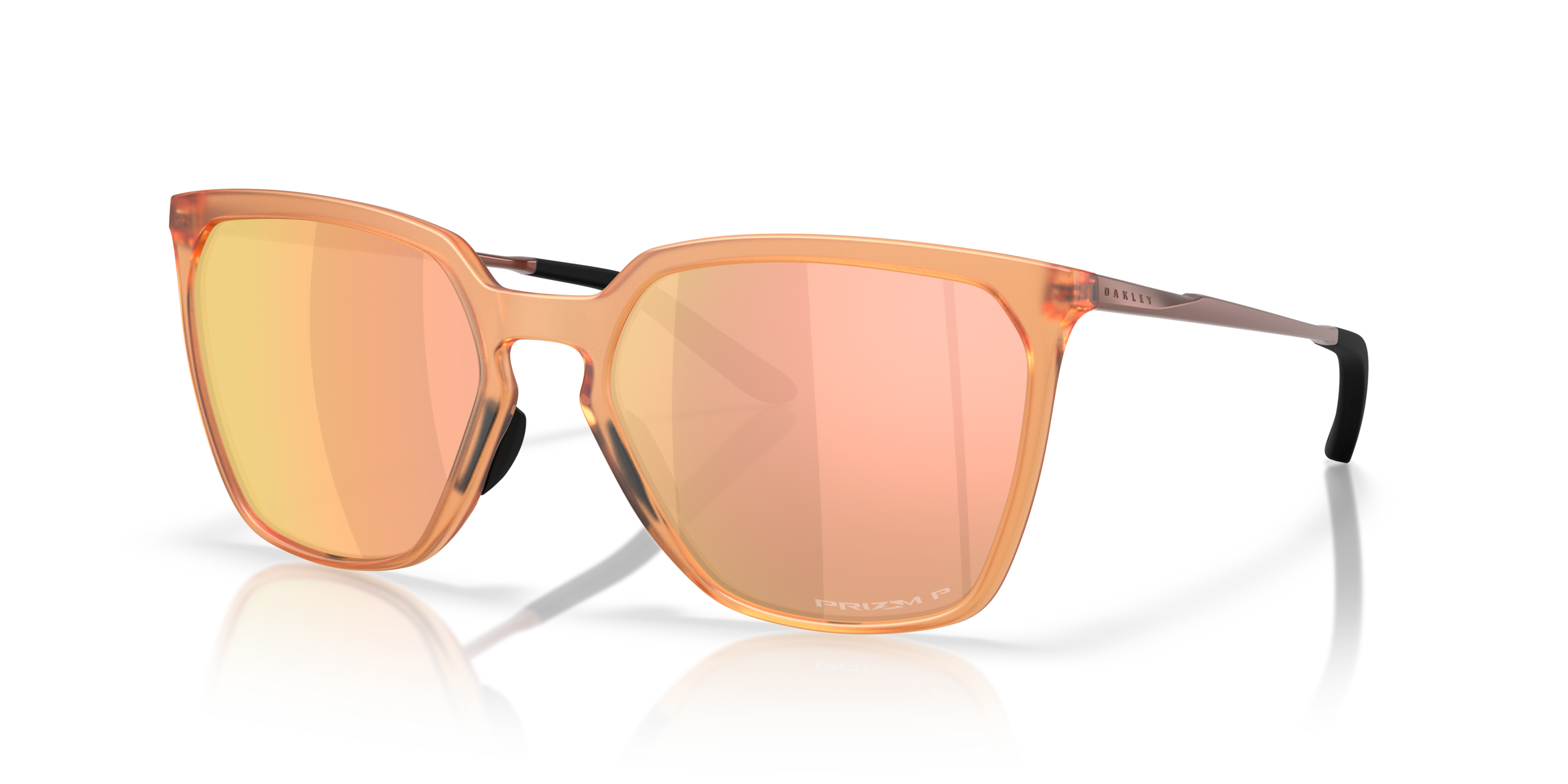 Oakley Sielo SQ Sunglasses with Matte Transparent Ginger Frame and ...