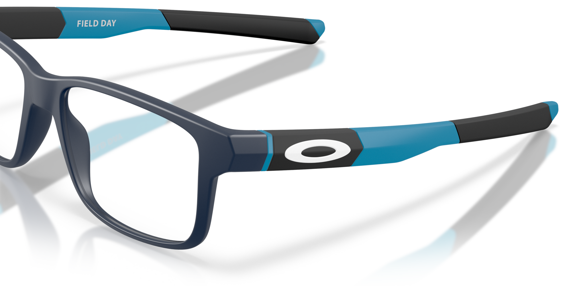 Oakley Field Day (Youth Fit) Eyeglasses with Universe Blue Frame ...