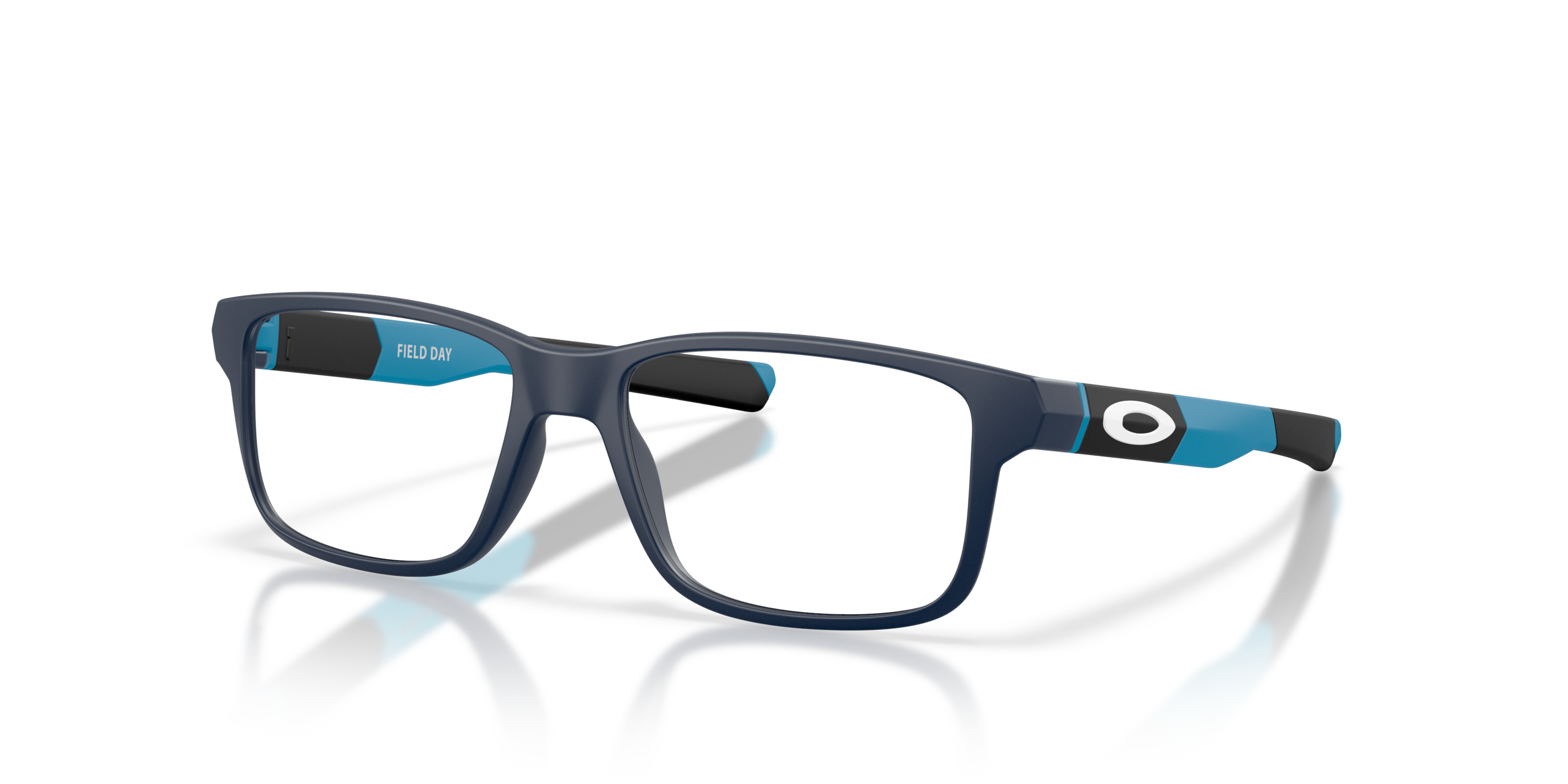 Oakley Field Day (Youth Fit) Eyeglasses with Universe Blue Frame ...