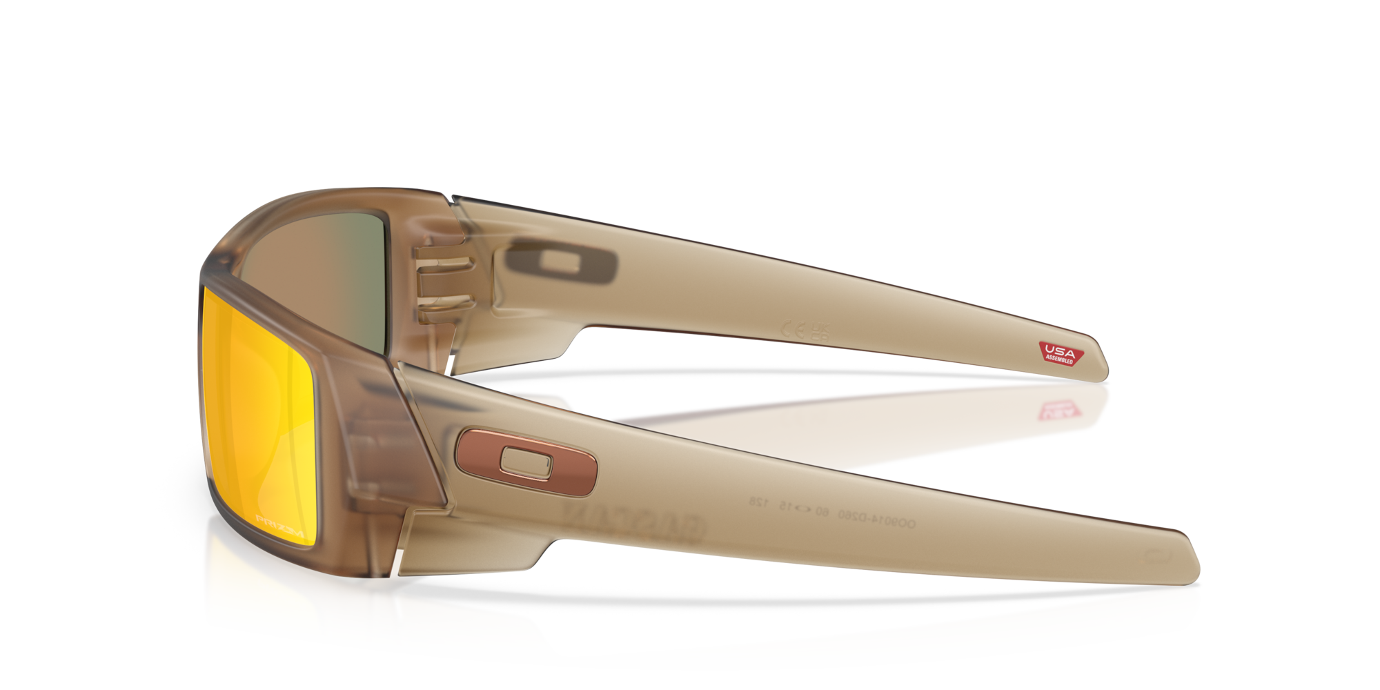 Gascan® Prizm Ruby Lenses, Matte Sepia Frame Sunglasses | Oakley® US