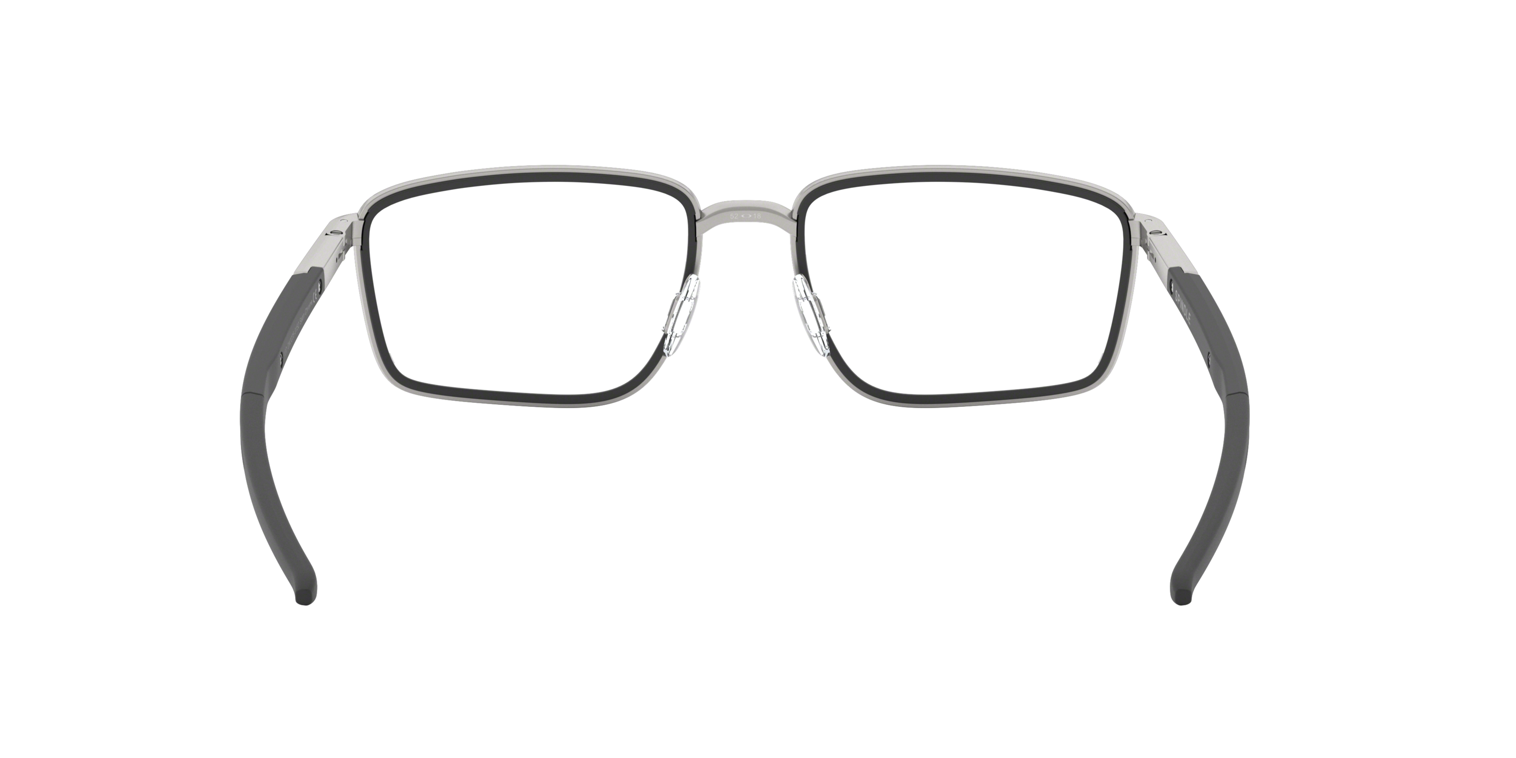 Oakley Spindle Eyeglasses with Satinchrome/Satin Black Frame | Oakley® JP