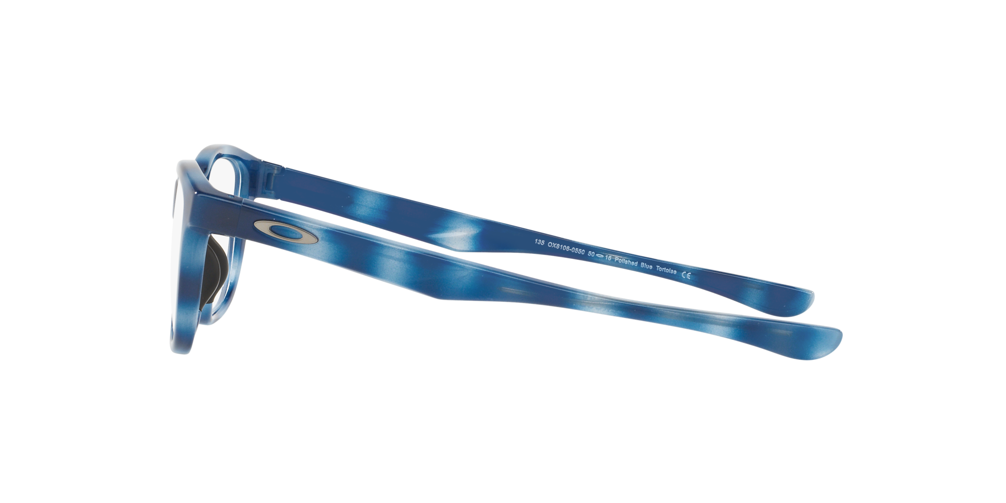 Cross Step (TruBridge™) Polished Blue Tortoise Eyeglasses | Oakley® US