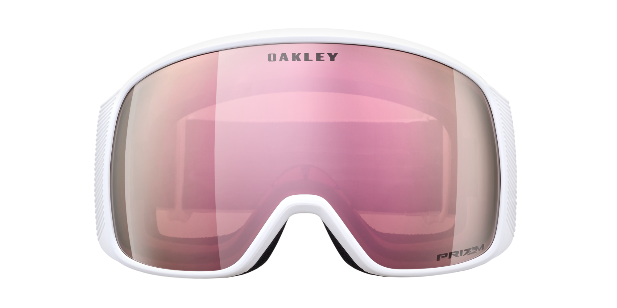 Oakley Flight Tracker L Snow Goggles - Matte White - Prizm Rose Gold ...