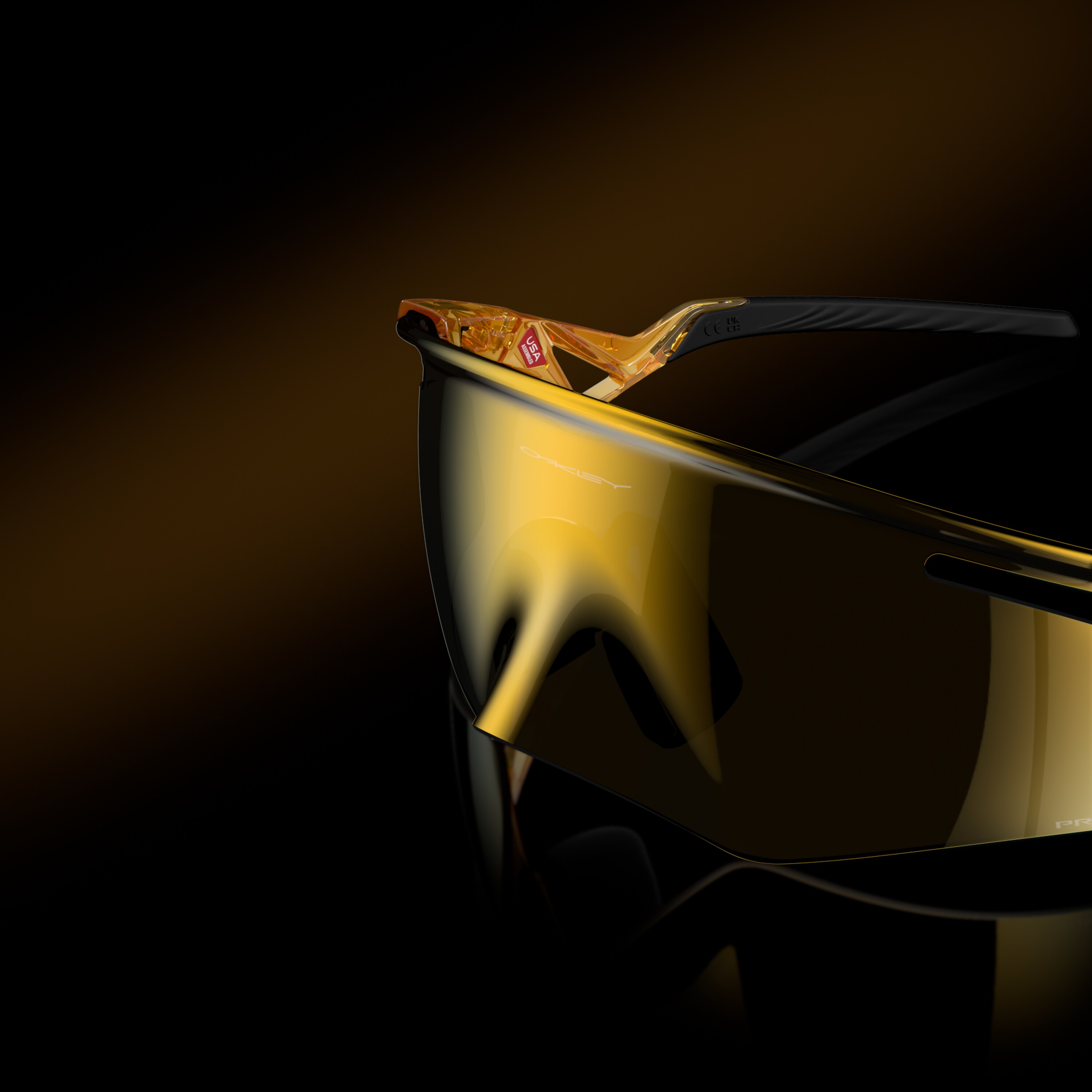 Oakley QNTM Kato™ Sunglasses with Transparent Light Curry Frame and ...