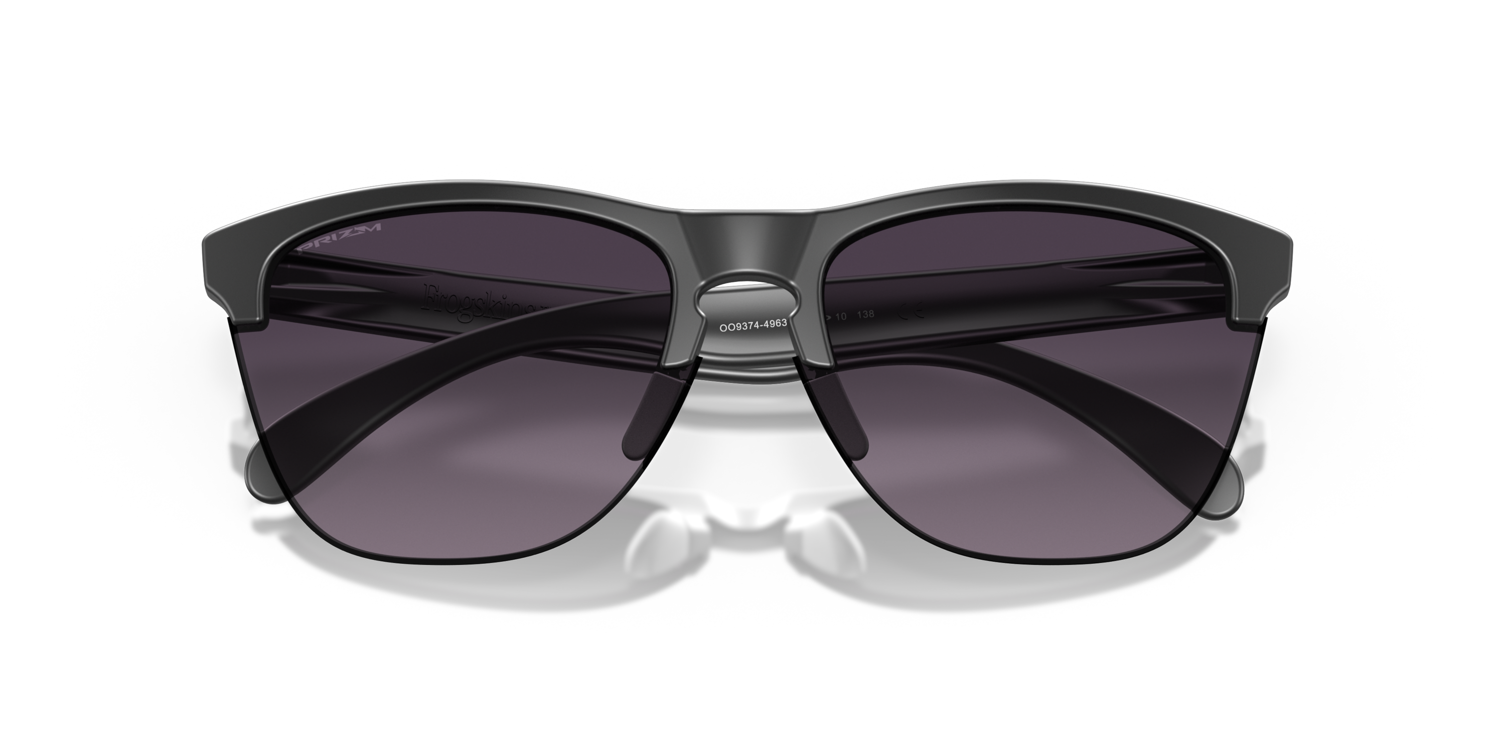 Frogskins™ Lite Prizm Grey Gradient Lenses, Matte Black Frame ...