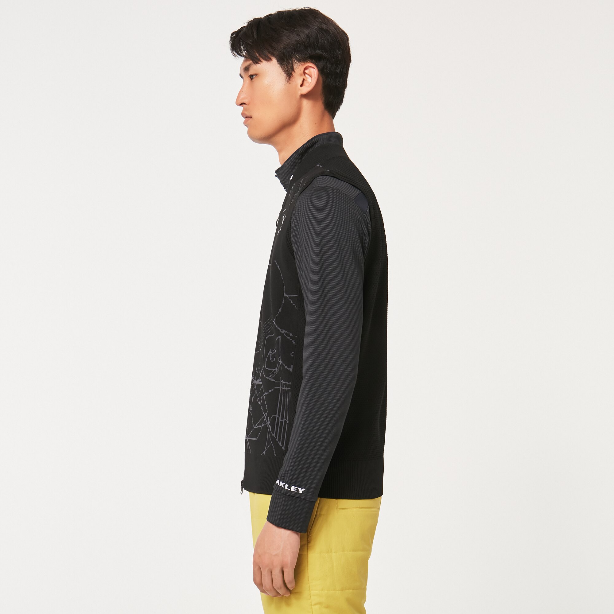 Oakley Skull Vector Sweater Vest - Blackout | Oakley® 日本