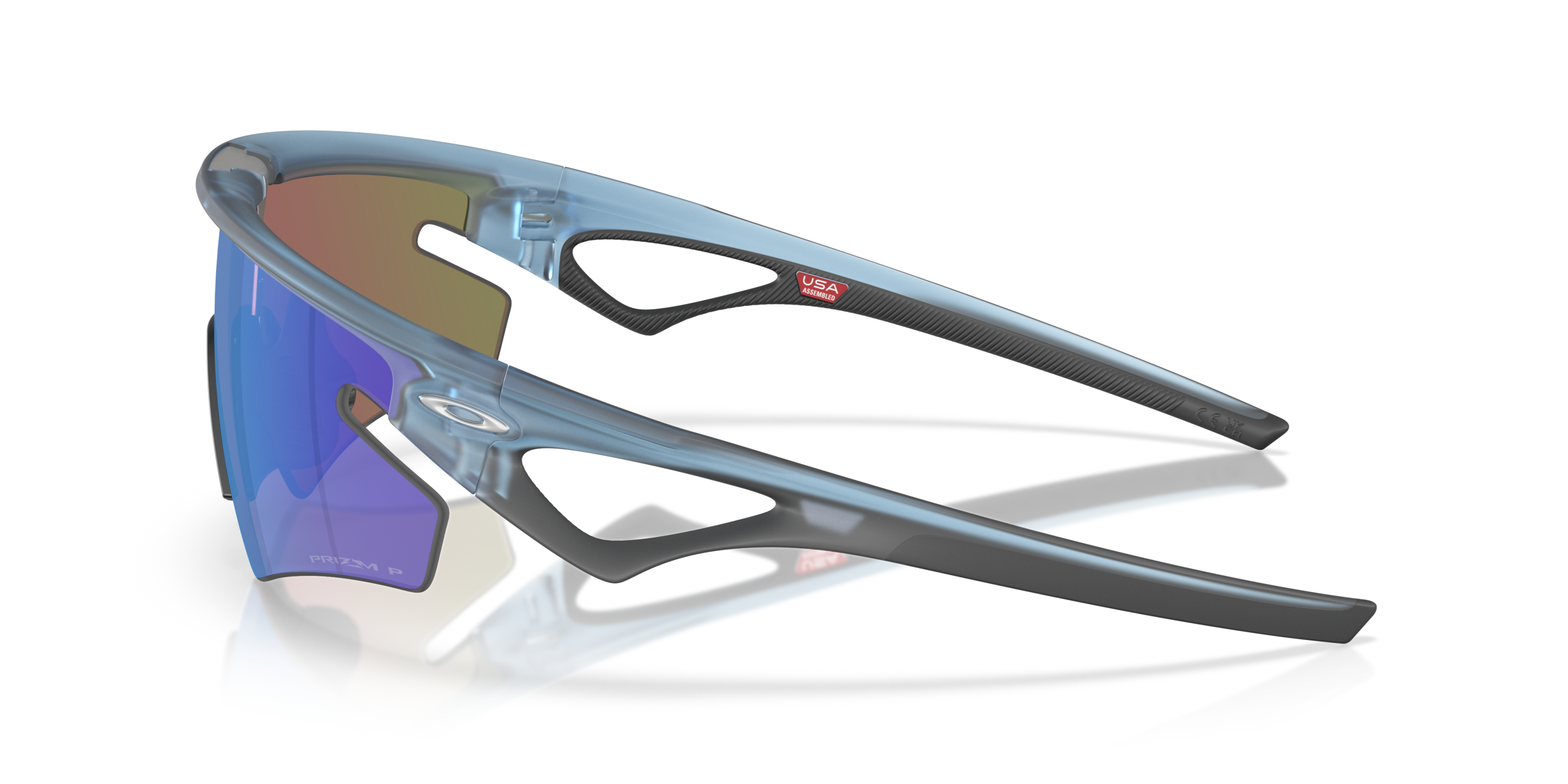 Oakley Sphaera™ Slash Sunglasses with Matte Transparent Stonewash Frame ...