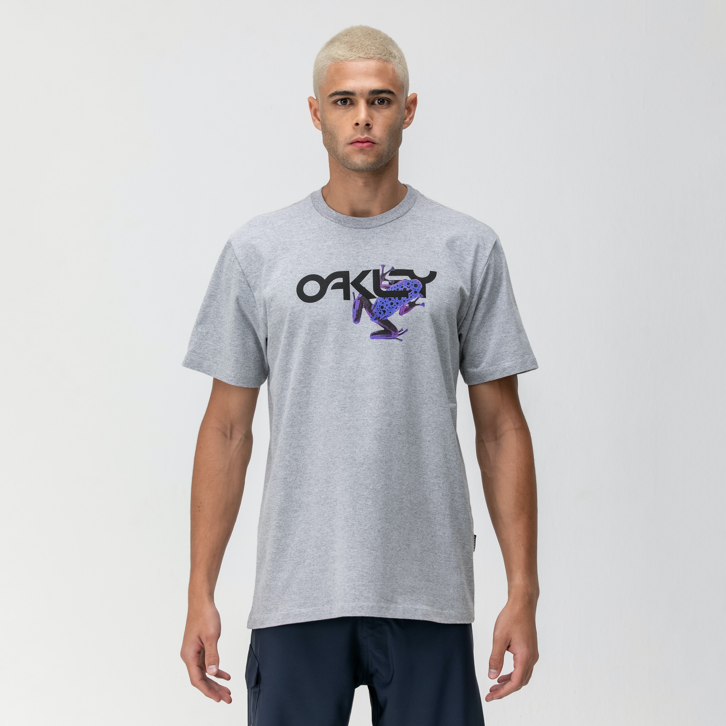 Oakley Frog Big Graphic Tee - Heather Grey | Oakley® BR